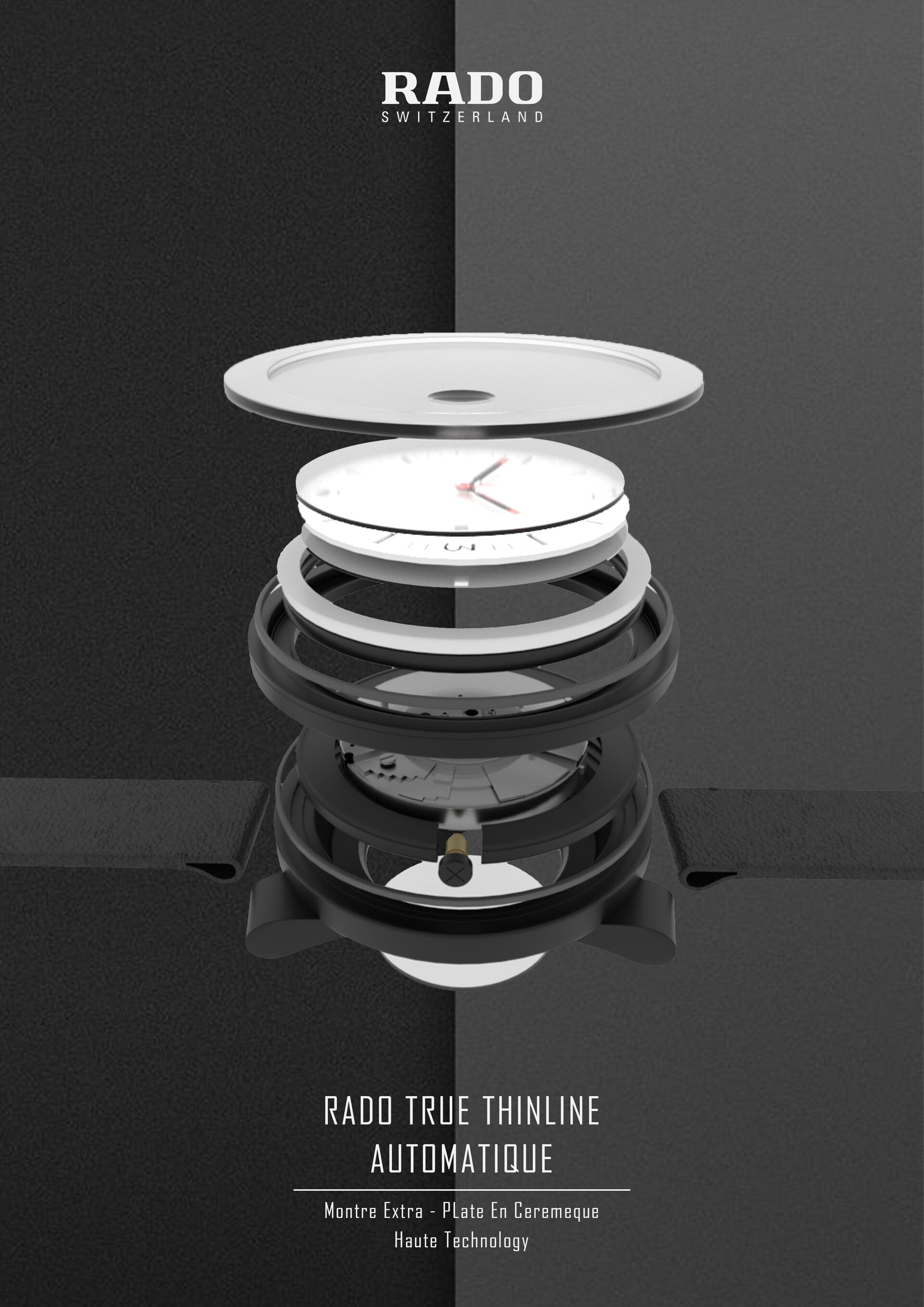 ArtStation - Watch Breakdown 3D Model ( product model )