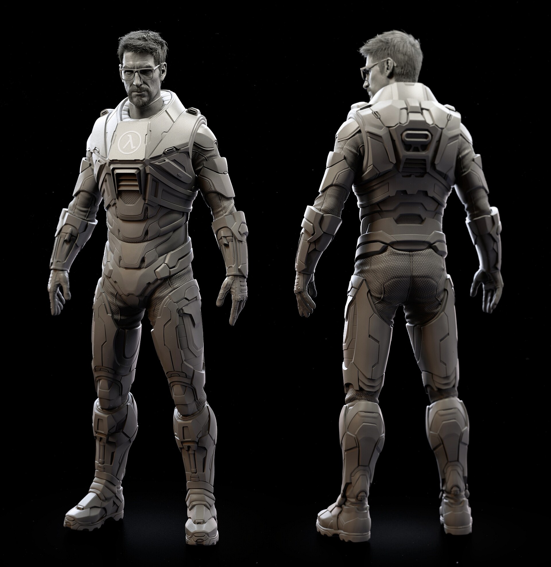 LITTLE RED ZOMBIES - HλLF-LIFE: Gordon (UE4)