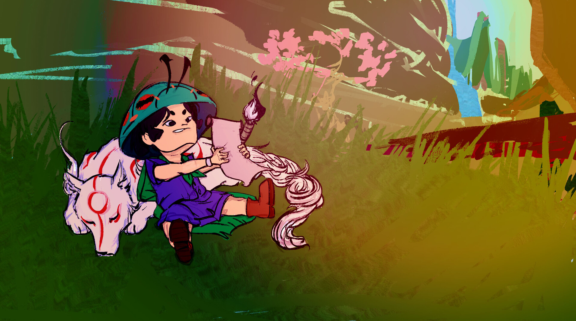 Okami Issun Screenshot