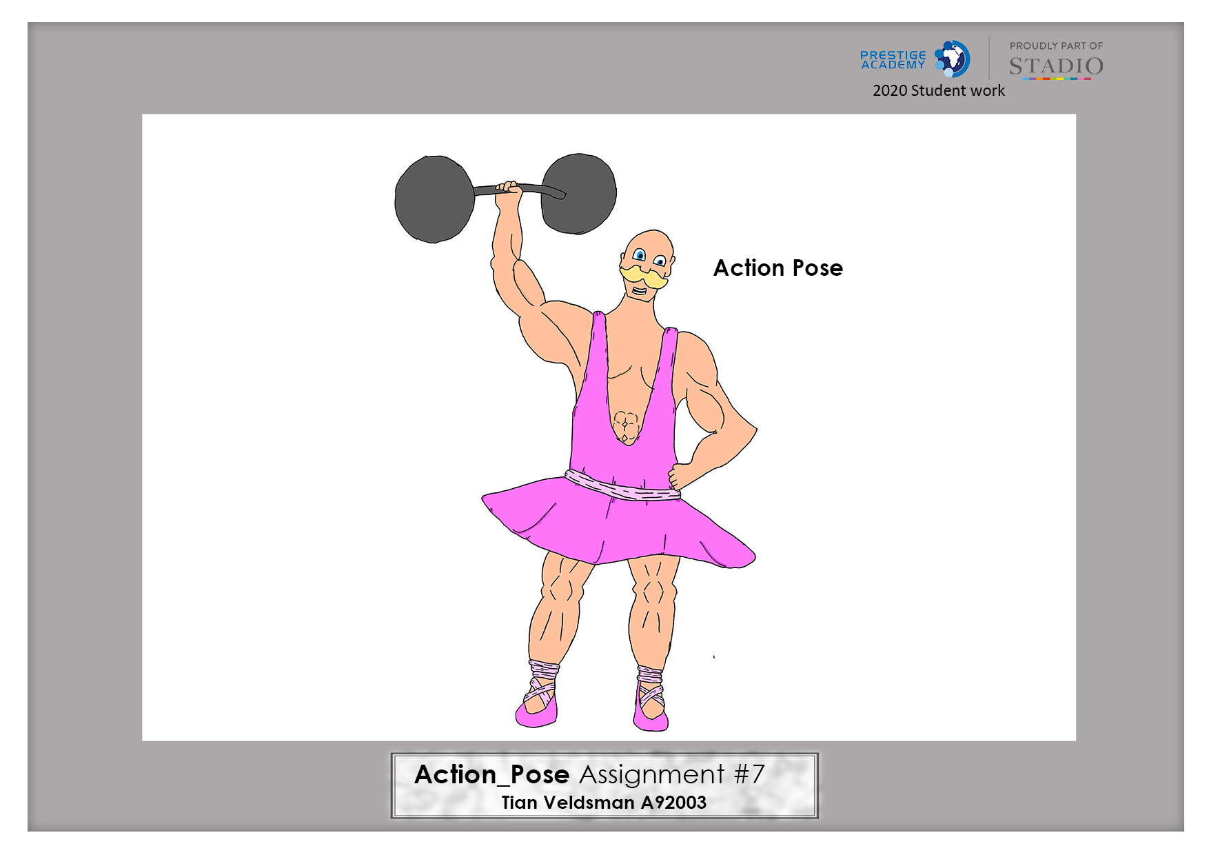 ArtStation - Hanz Action Pose