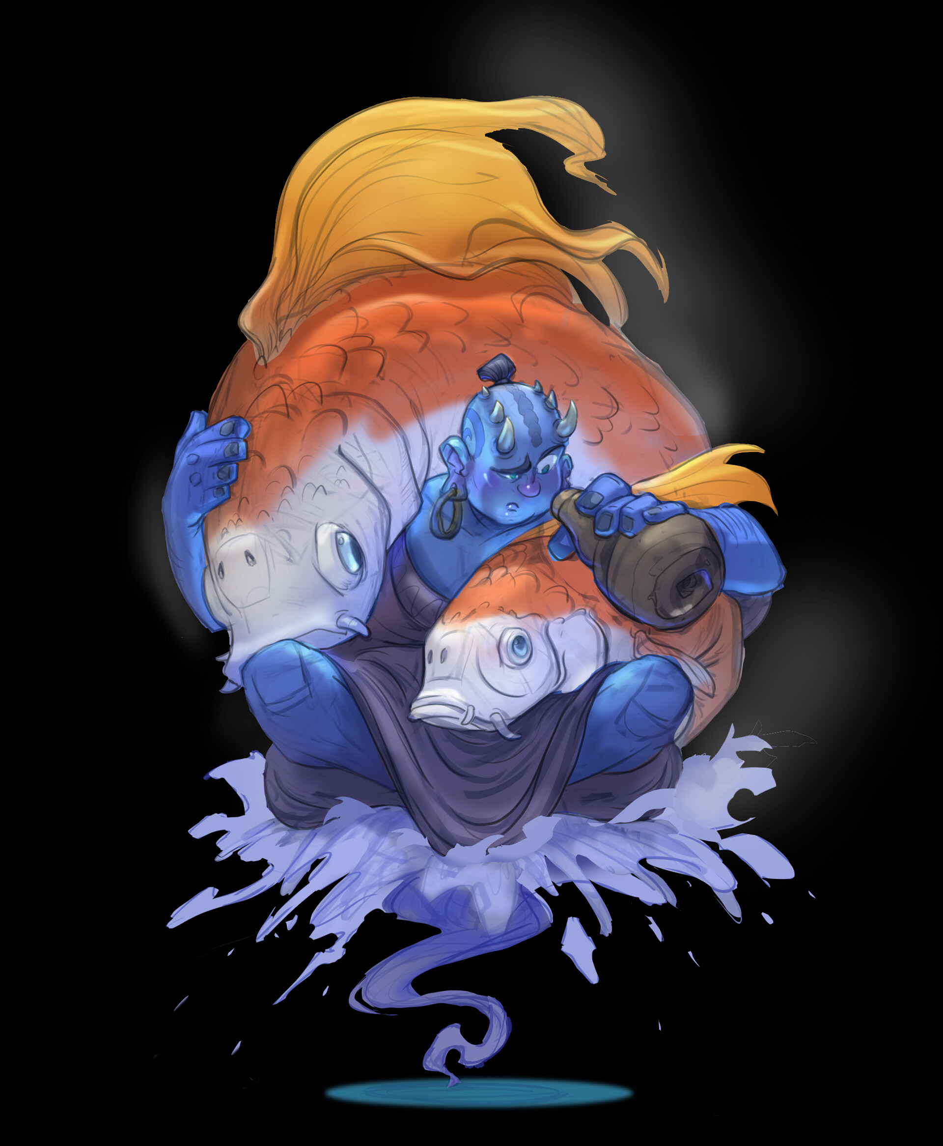 ArtStation - Water Djinn