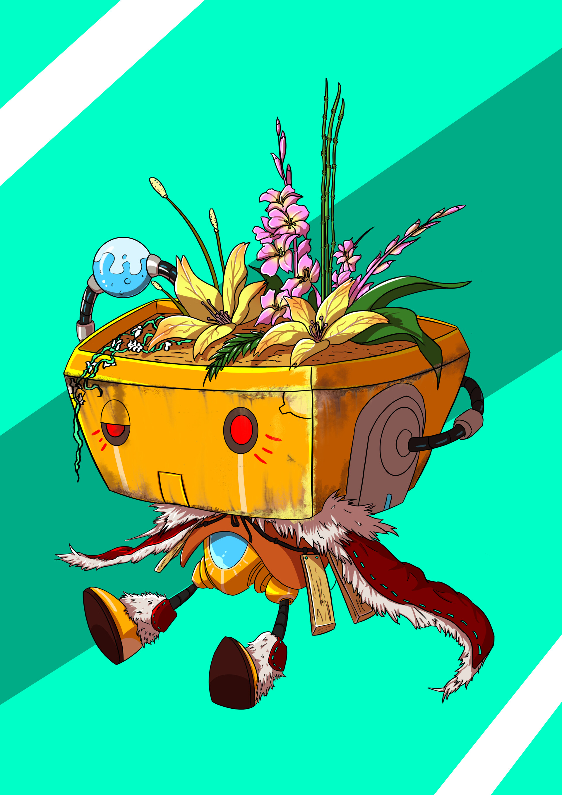 ArtStation - Friendly environment robot