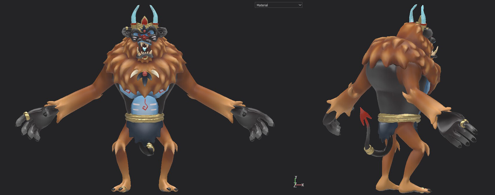 Margarita Amirkhanian - Zuma the Aztec Guardian