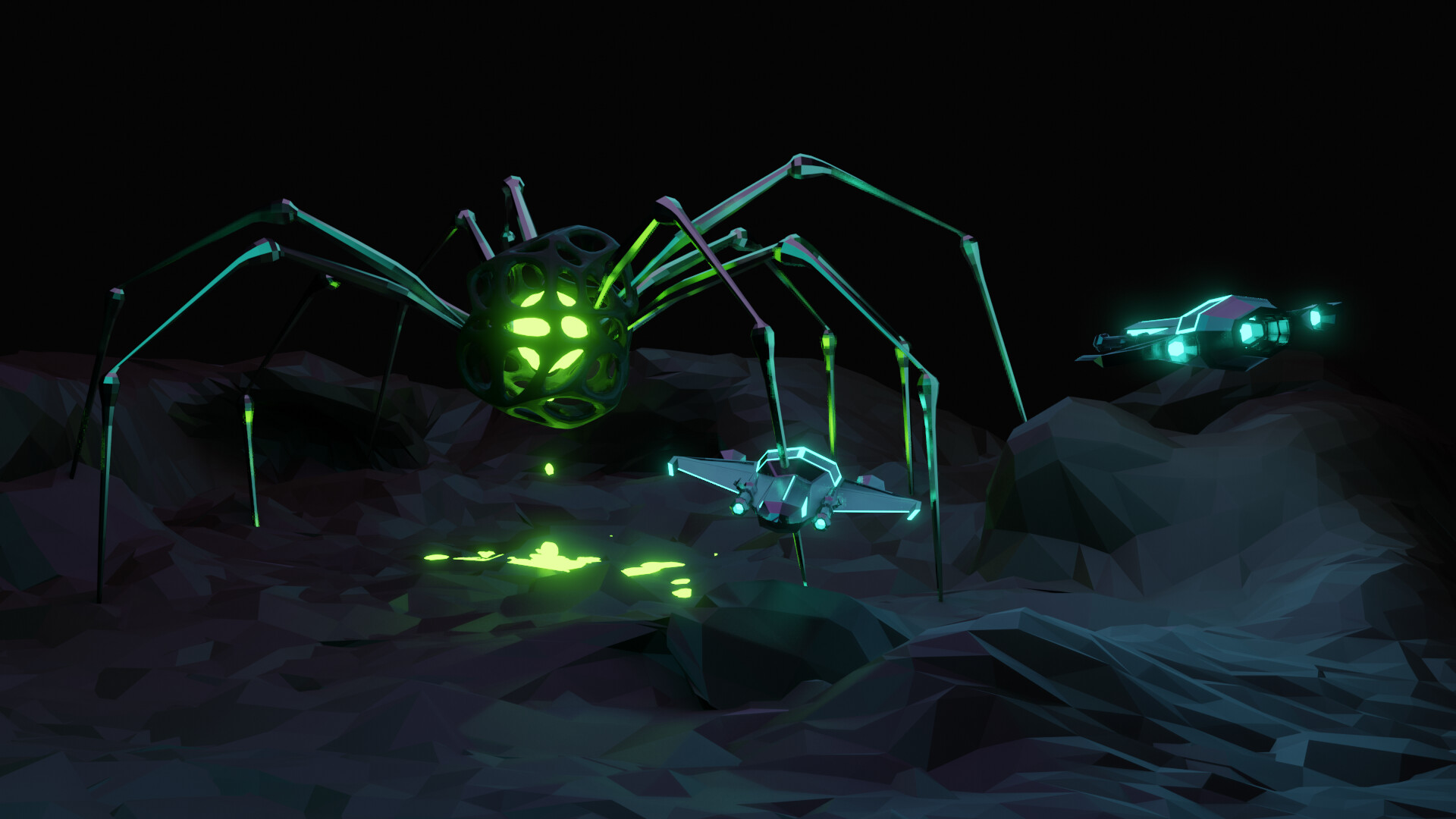 ArtStation - Alien Spider