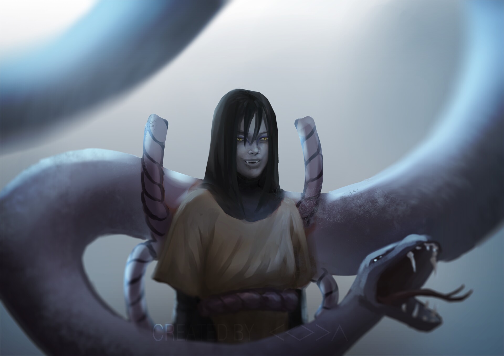 ArtStation - Orochimaru remake