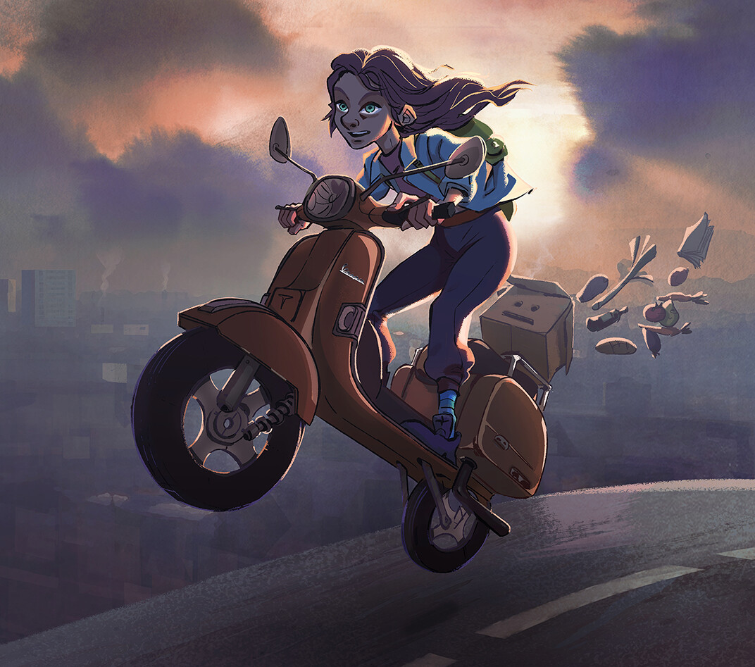 ArtStation - scooter