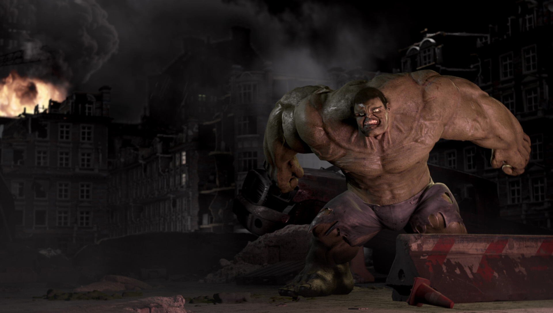 ArtStation - HULK Shading - WIP