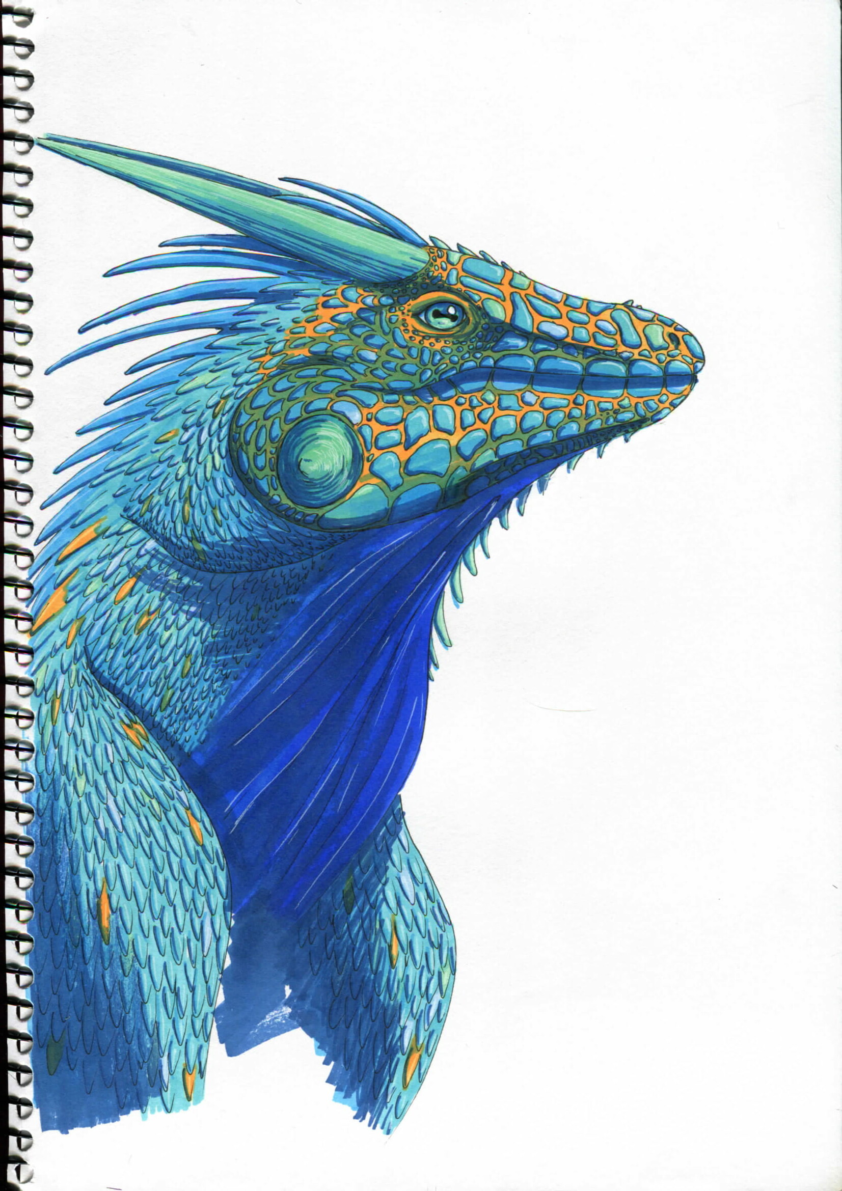 ArtStation - Inktober Day 12 - Dragon