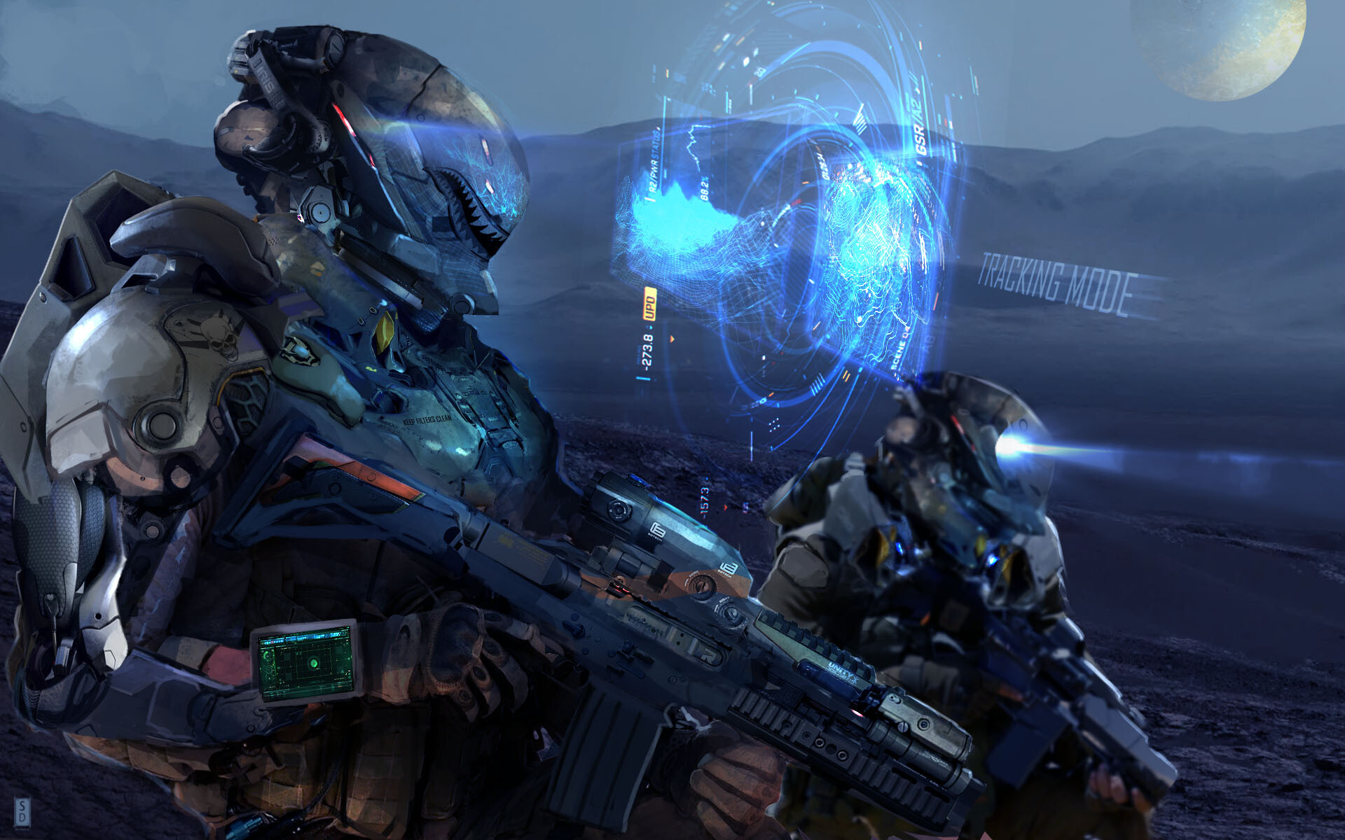 ArtStation - Cold trail.