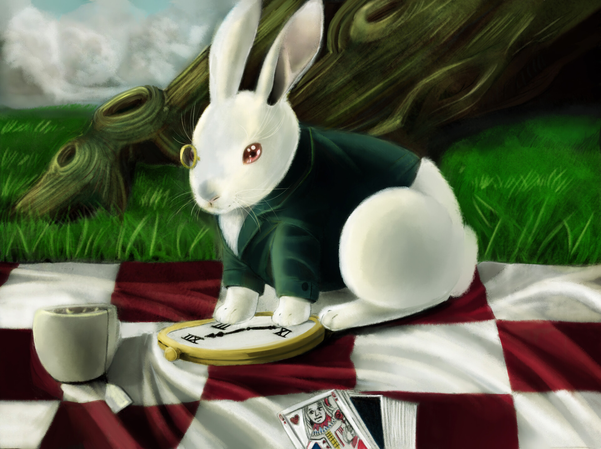 ArtStation - White Rabbit