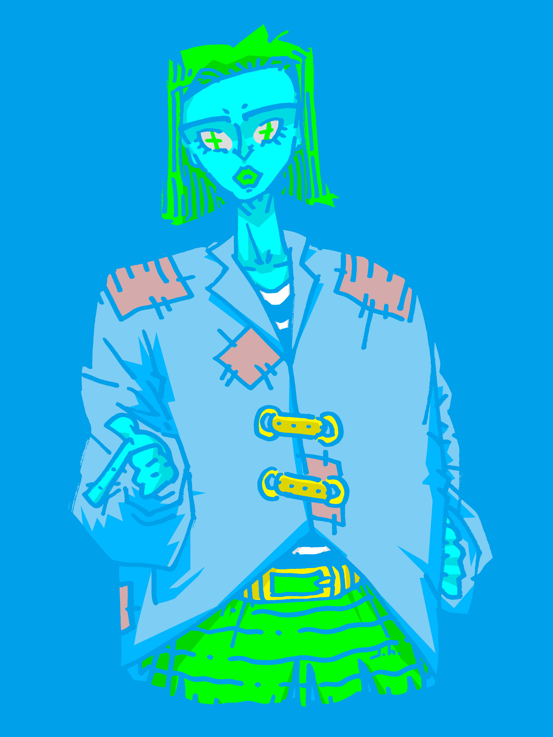 ArtStation - fluorescence girl