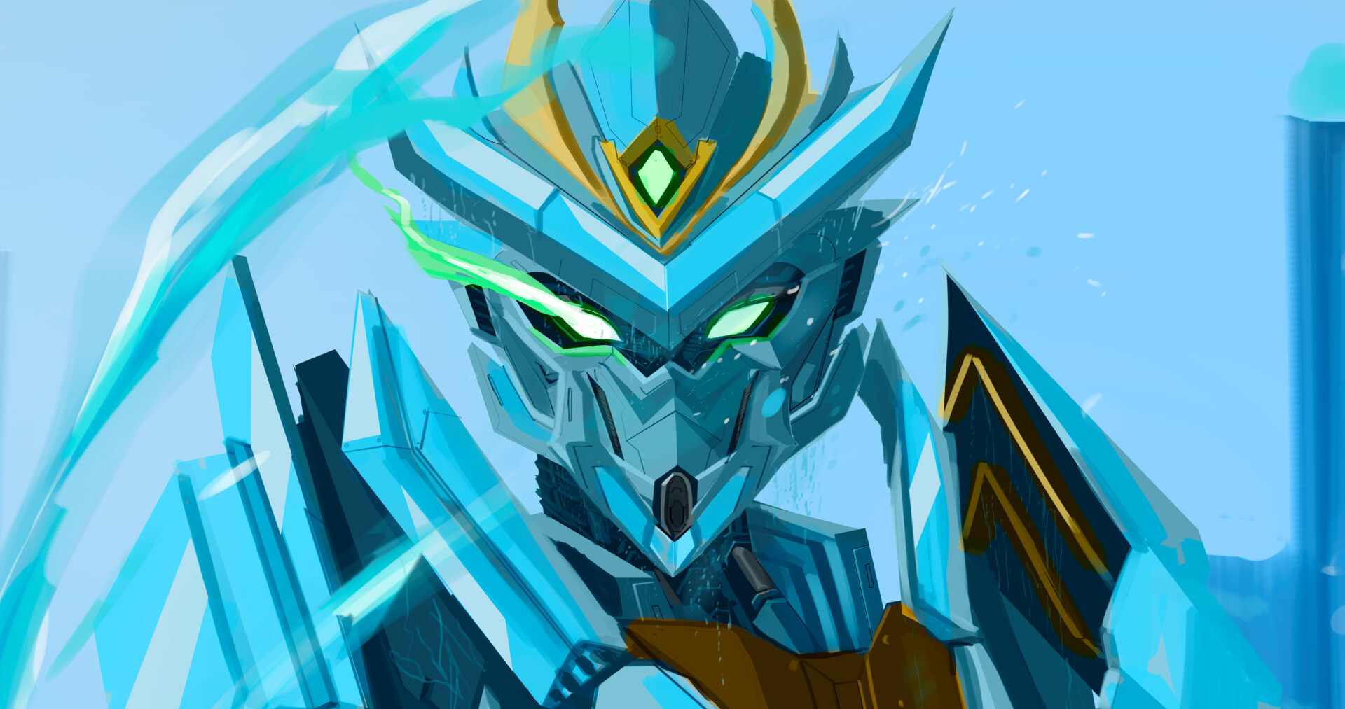 darth specter - water godess mecha