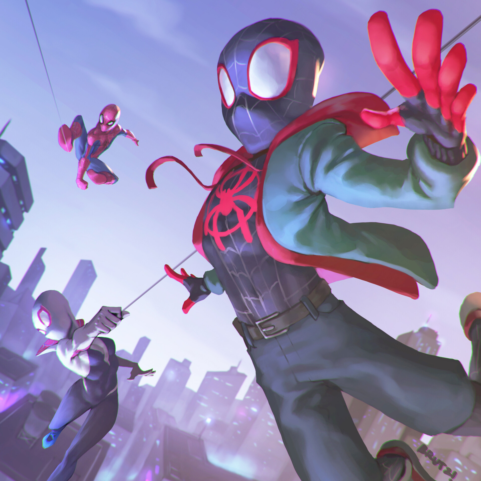 ArtStation - Into The Spooder-verse