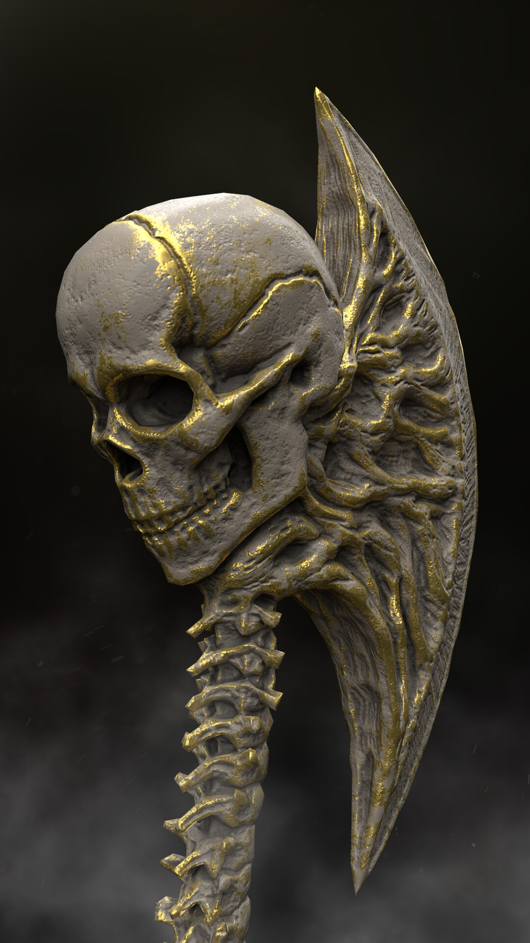 ArtStation - Skull Axe