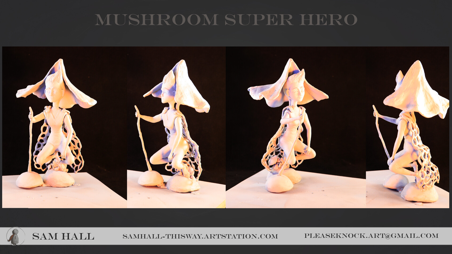 Sam Hall - Mushroom Super Hero