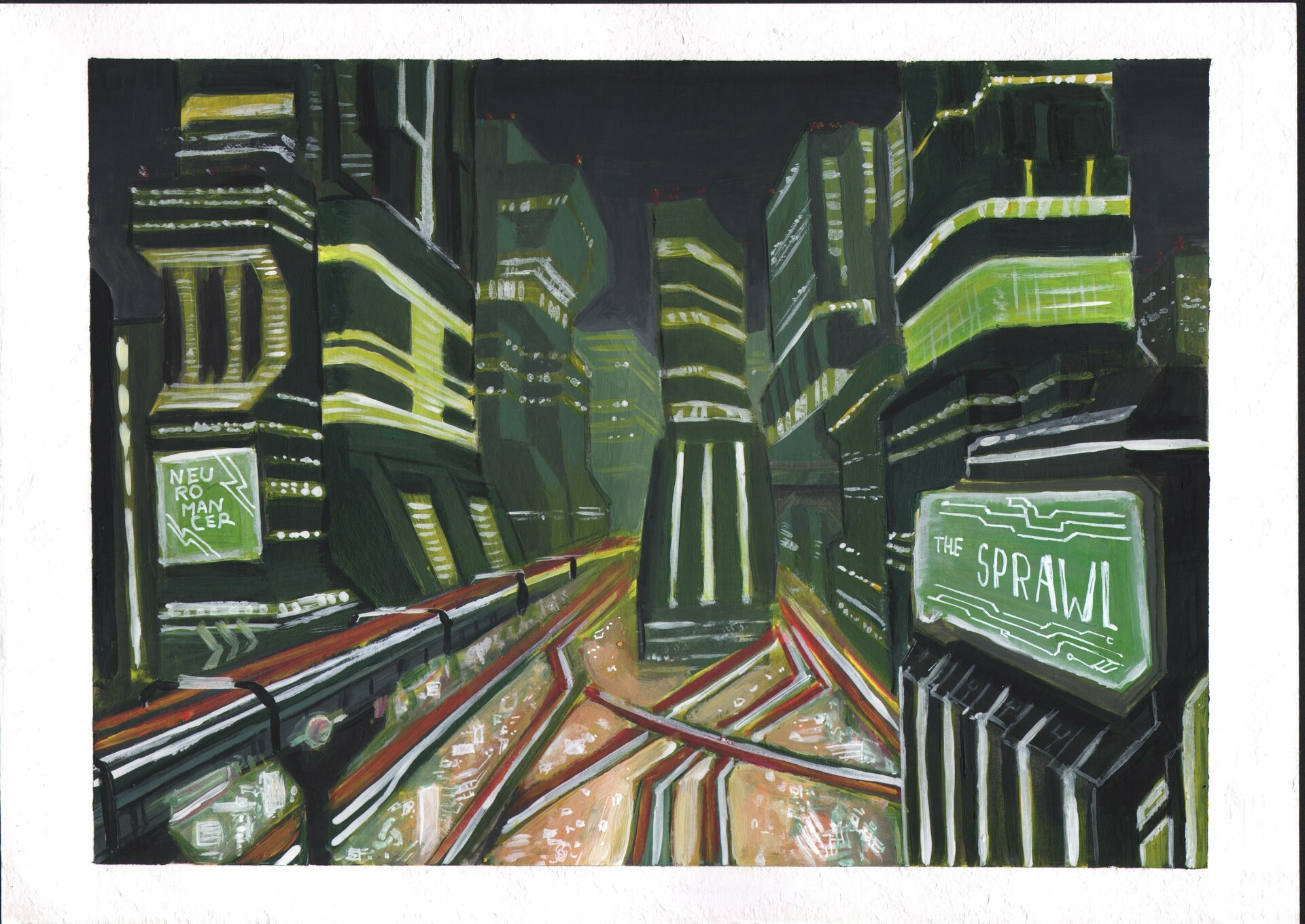 ArtStation - The Sprawl