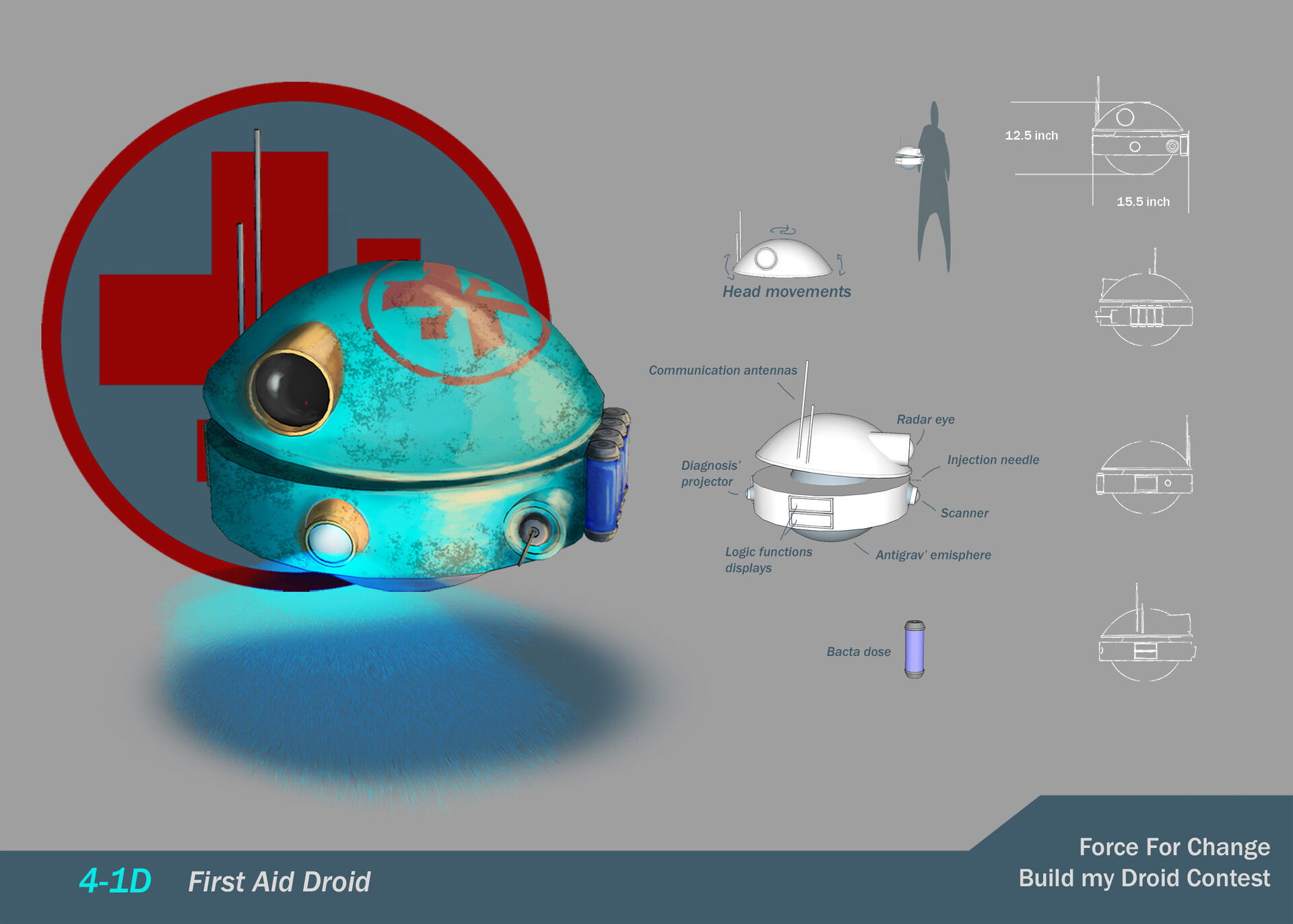 ArtStation - First Aid Droid