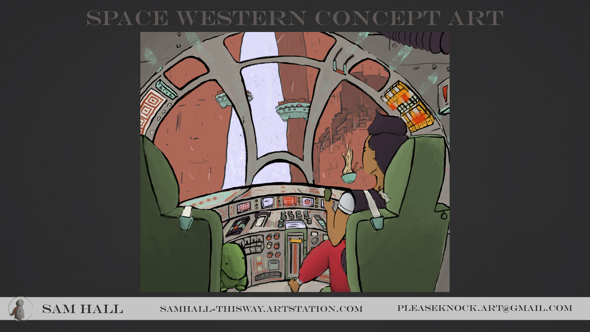 ArtStation - Space Western Concept