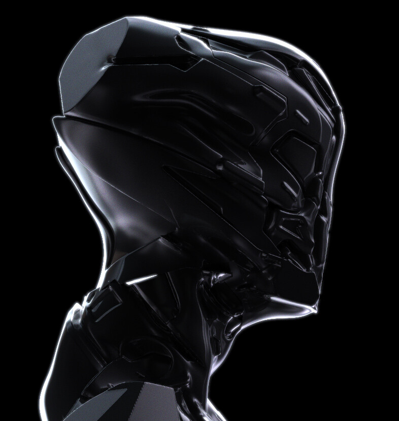 ArtStation - Mech head