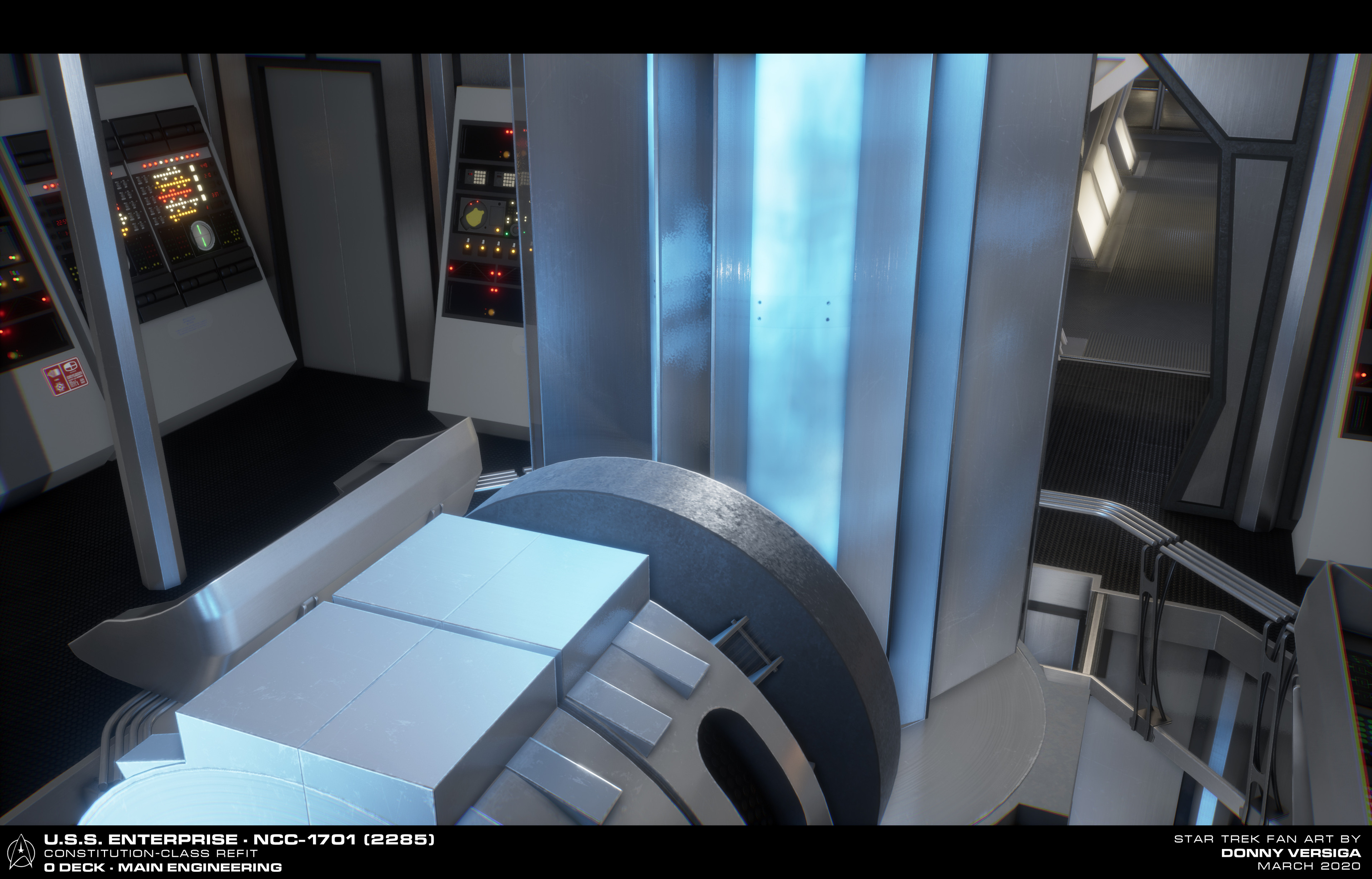 Donny Versiga - U.S.S. Enterprise Main Engineering - The Wrath of Khan