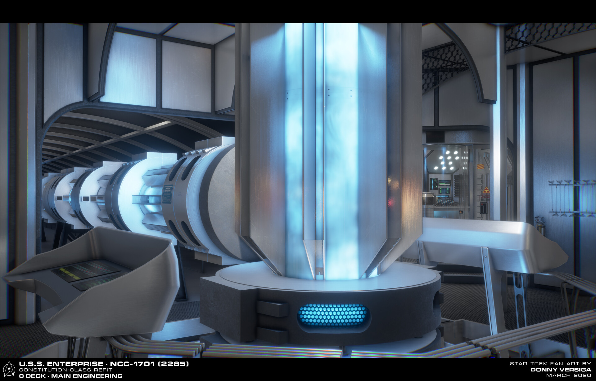 Donny Versiga - U.S.S. Enterprise Main Engineering - The Wrath of Khan