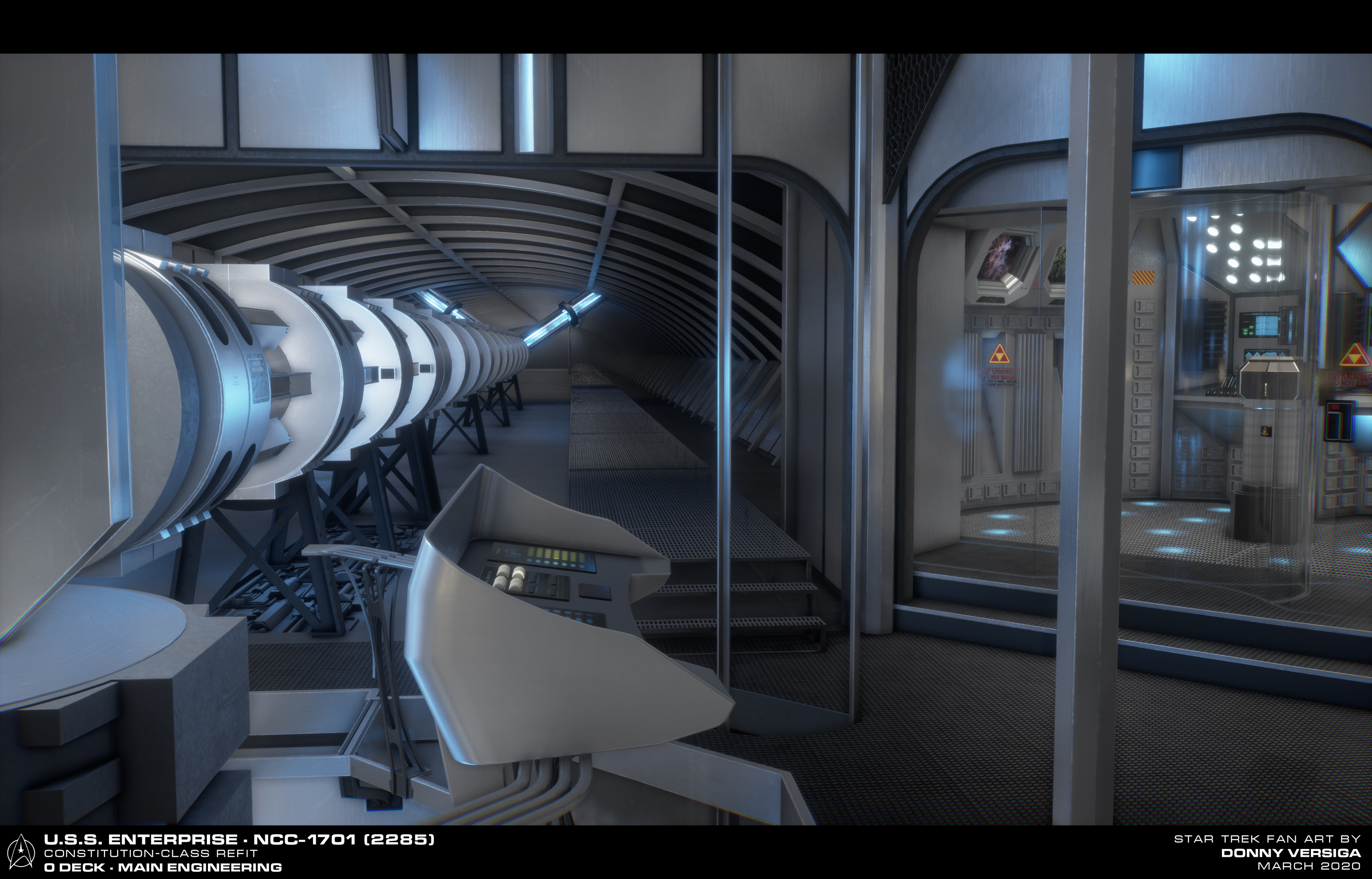 Donny Versiga - U.S.S. Enterprise Main Engineering - The Wrath of Khan