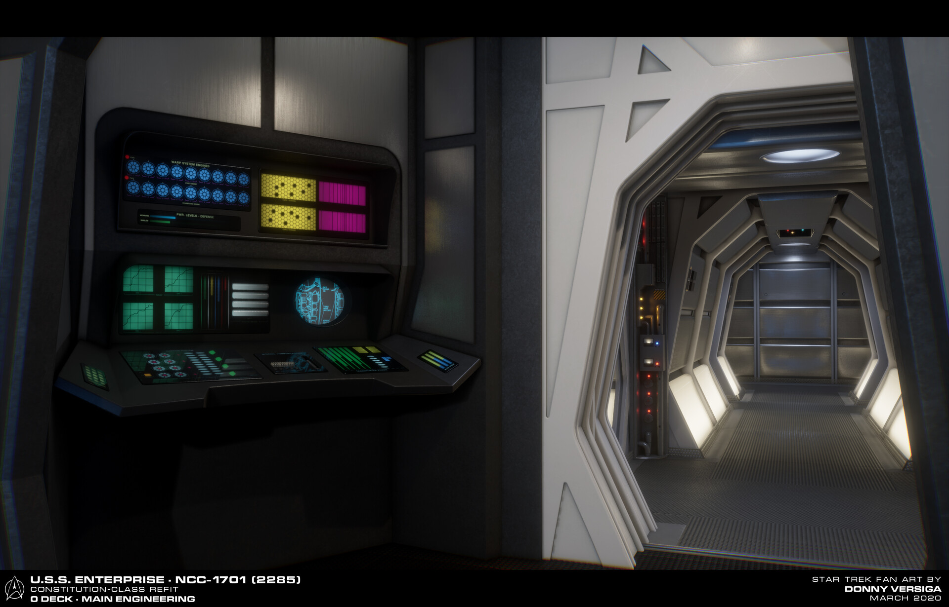 Donny Versiga - U.S.S. Enterprise Main Engineering - The Wrath of Khan