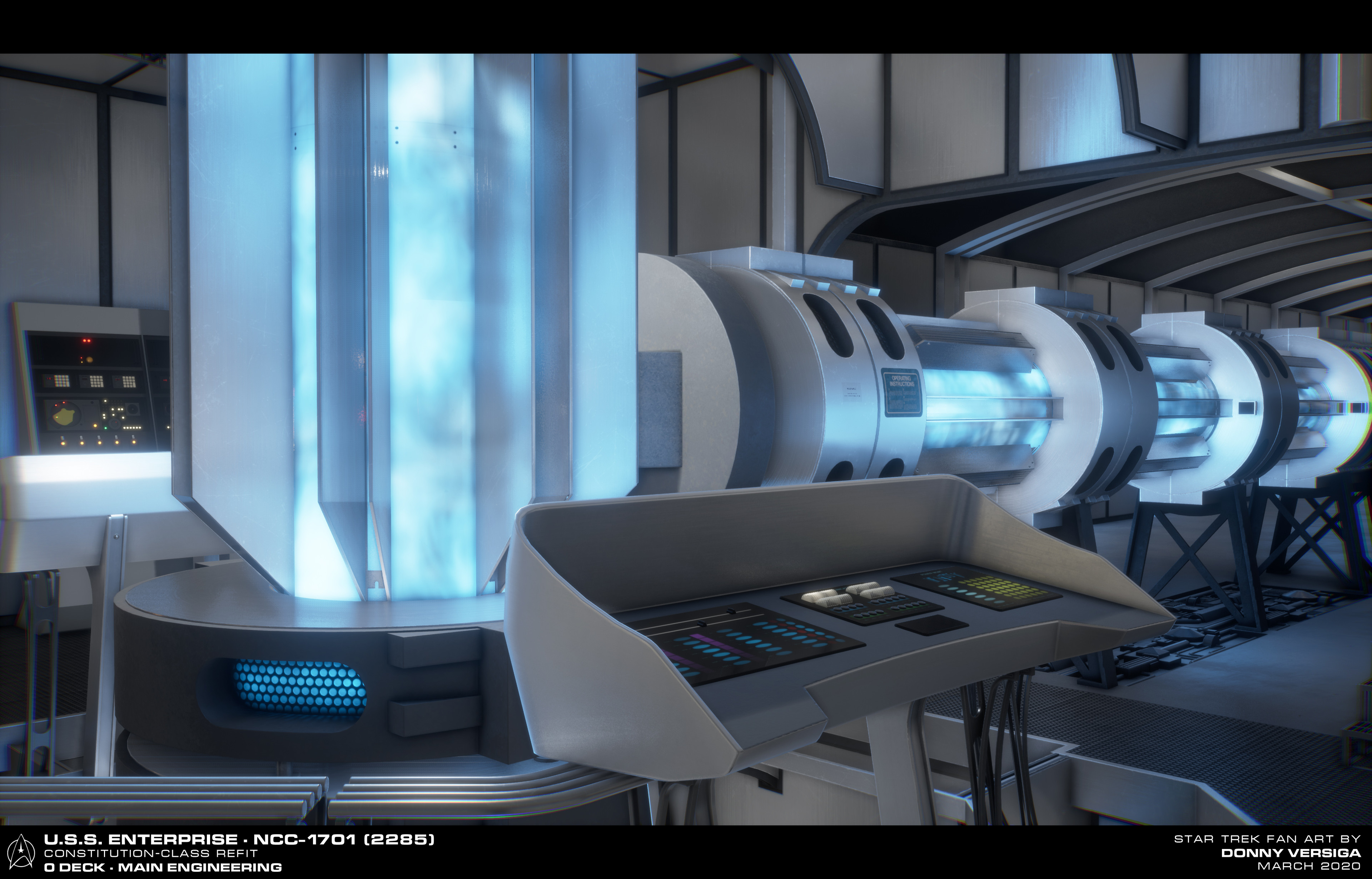 Donny Versiga - U.S.S. Enterprise Main Engineering - The Wrath of Khan