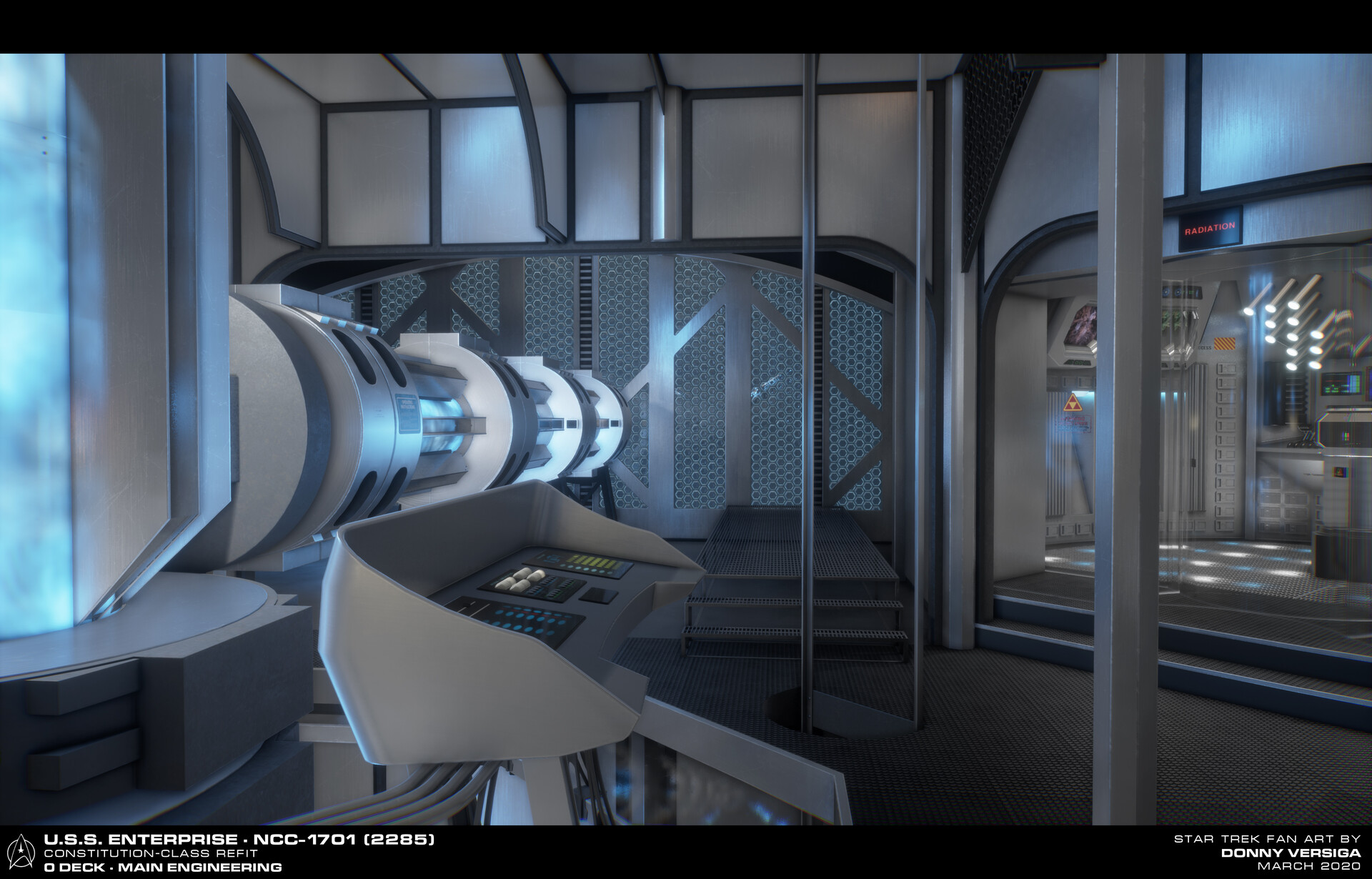 Donny Versiga - U.S.S. Enterprise Main Engineering - The Wrath of Khan