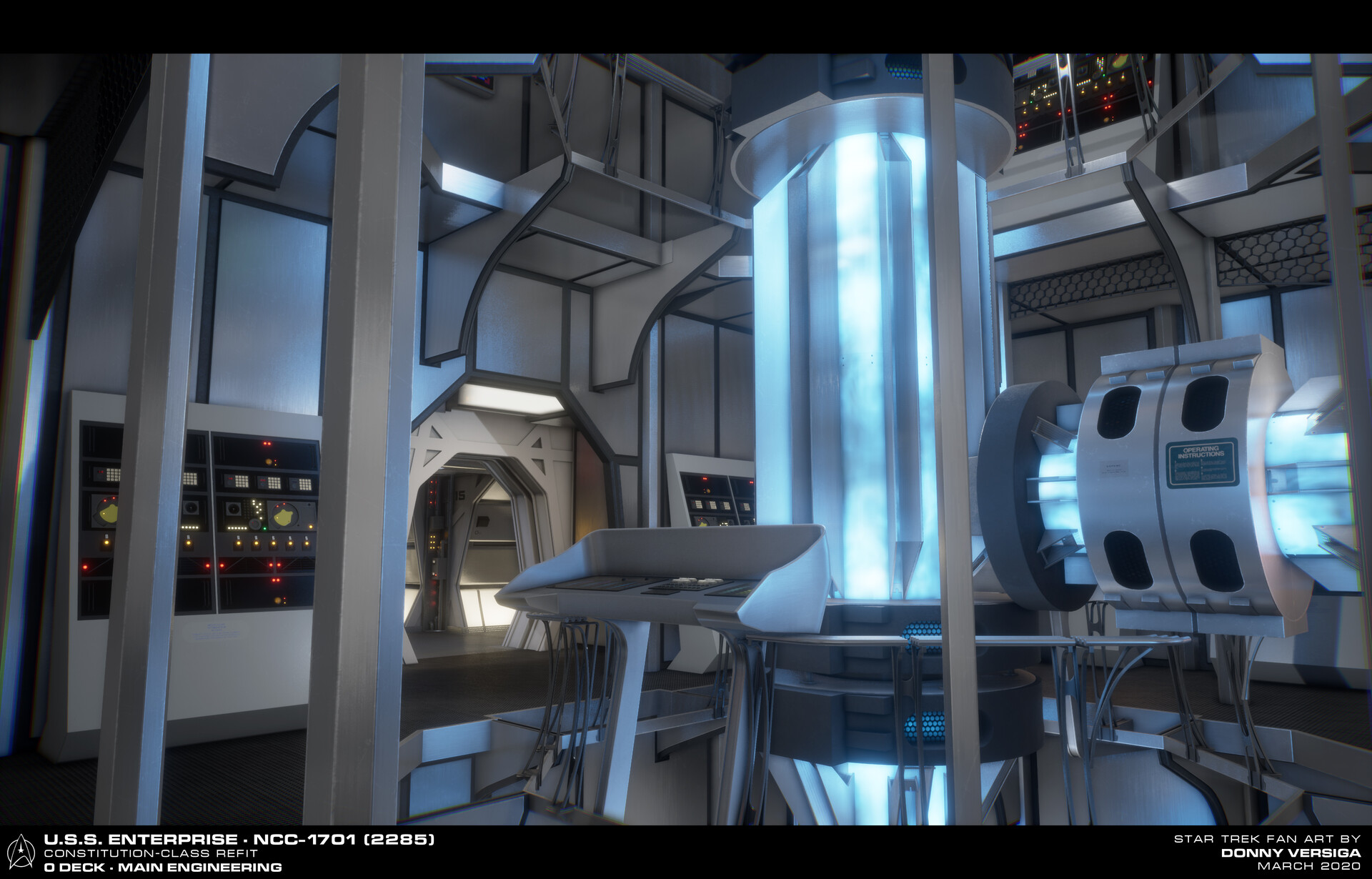 Donny Versiga - U.S.S. Enterprise Main Engineering - The Wrath of Khan