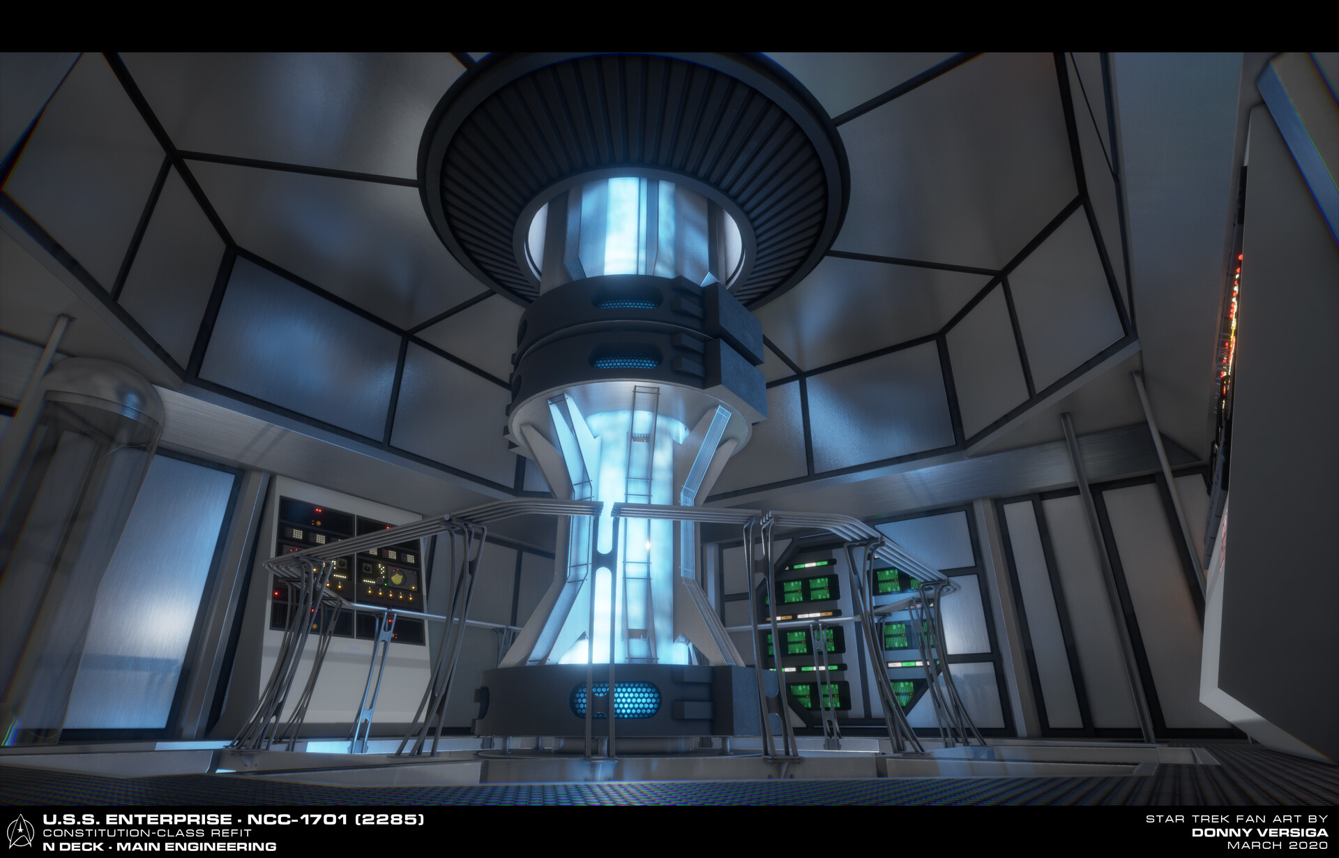 Donny Versiga - U.S.S. Enterprise Main Engineering - The Wrath of Khan