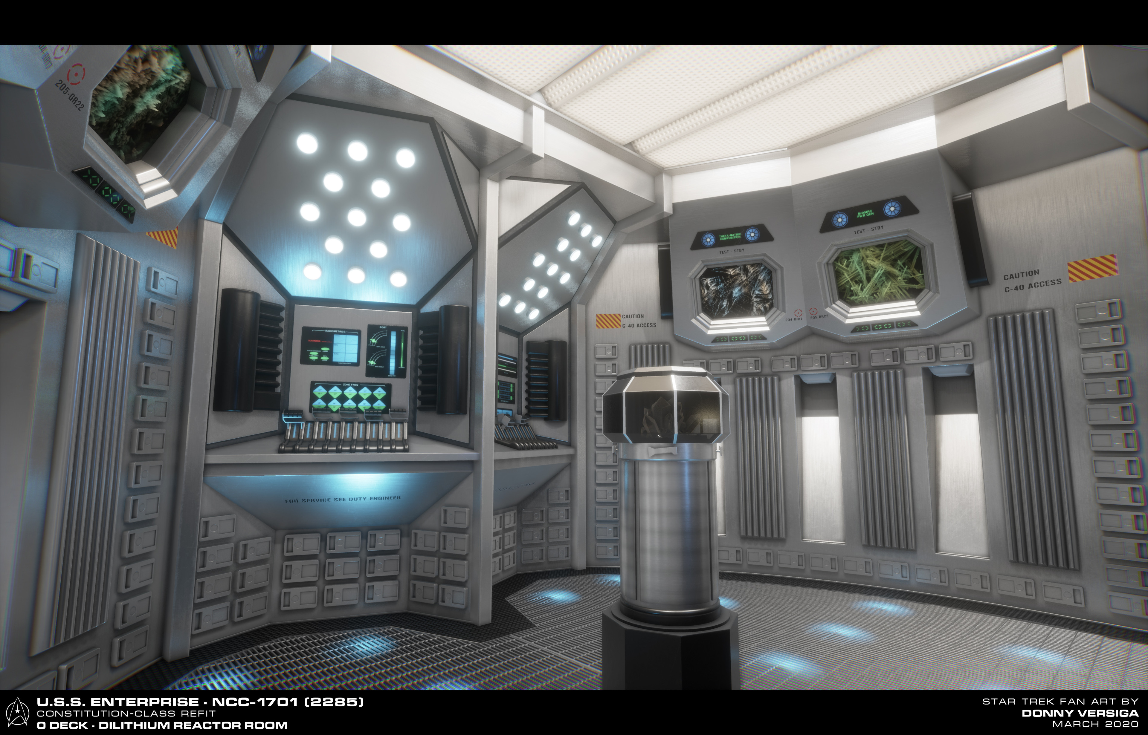 Donny Versiga - U.S.S. Enterprise Main Engineering - The Wrath of Khan