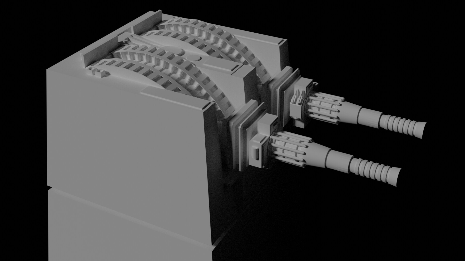 ArtStation - XX-9 Dual Heavy Turbolaser Turret