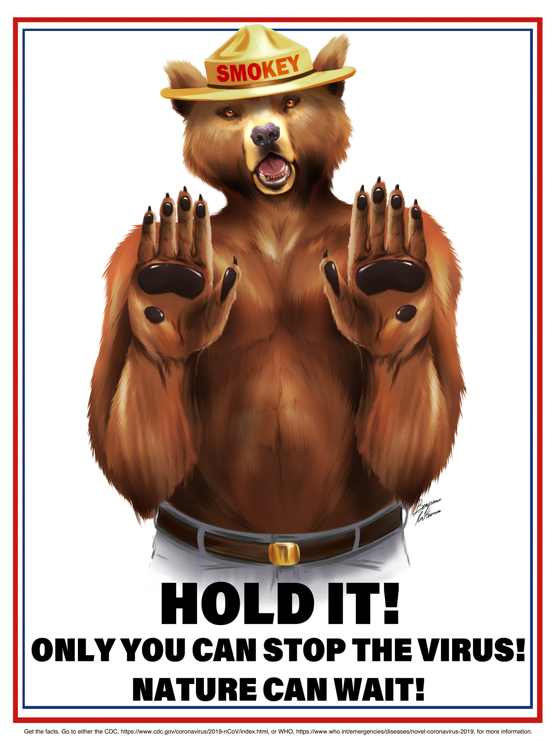 Smokey The Bear Poster
