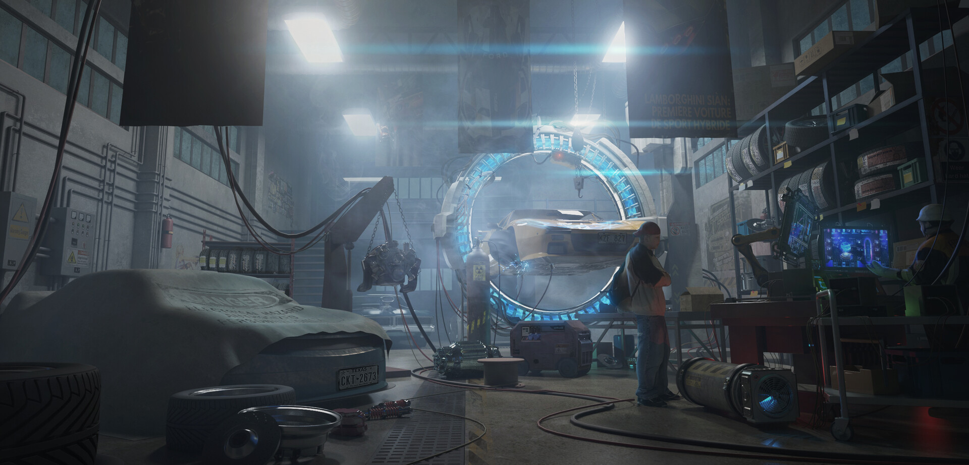 ArtStation - Auto repair shop