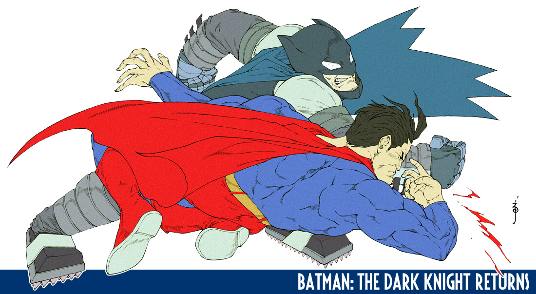 ArtStation - BvS Dark Knight Returns (2019)