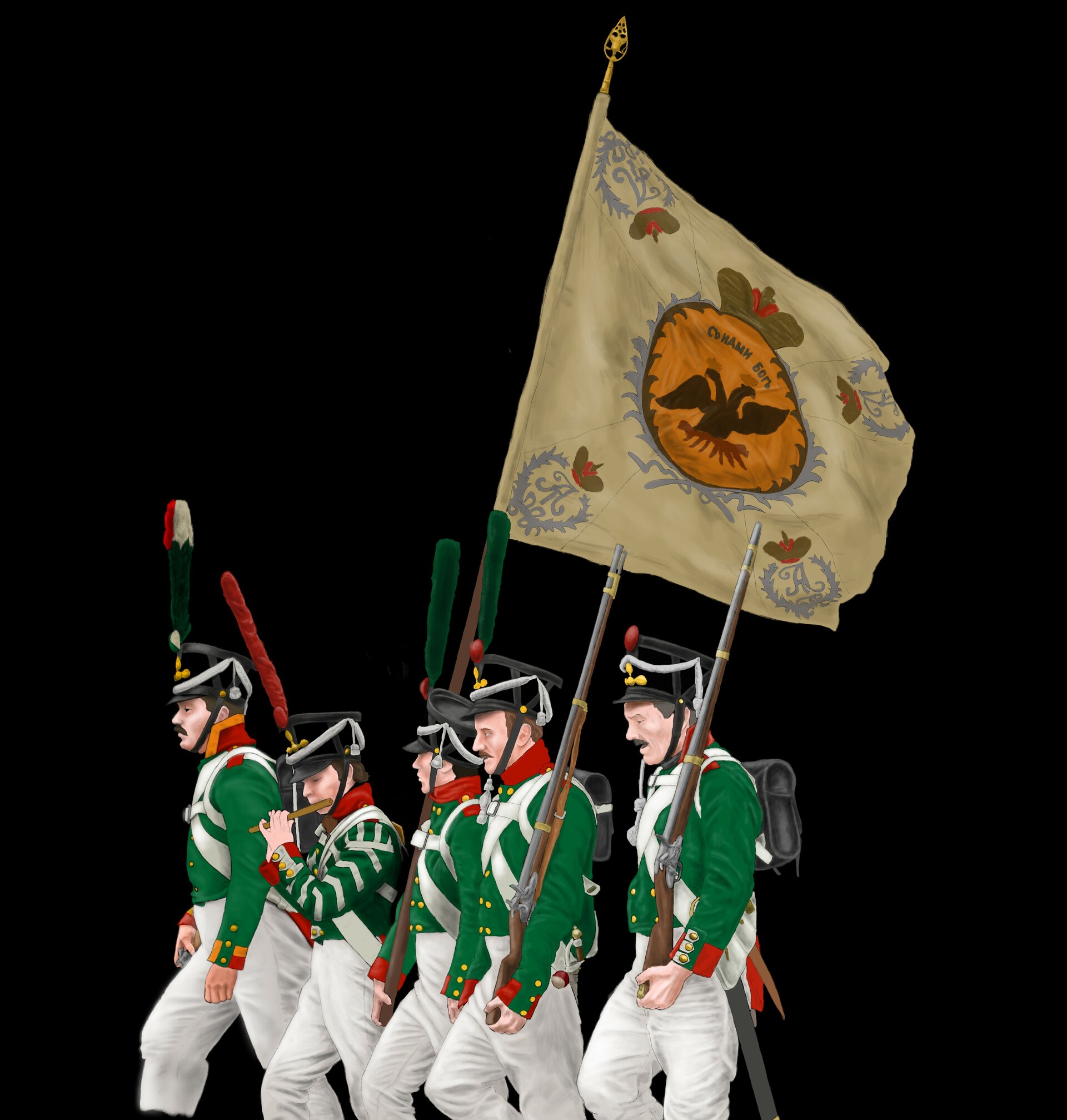 ArtStation - Russian army 1812