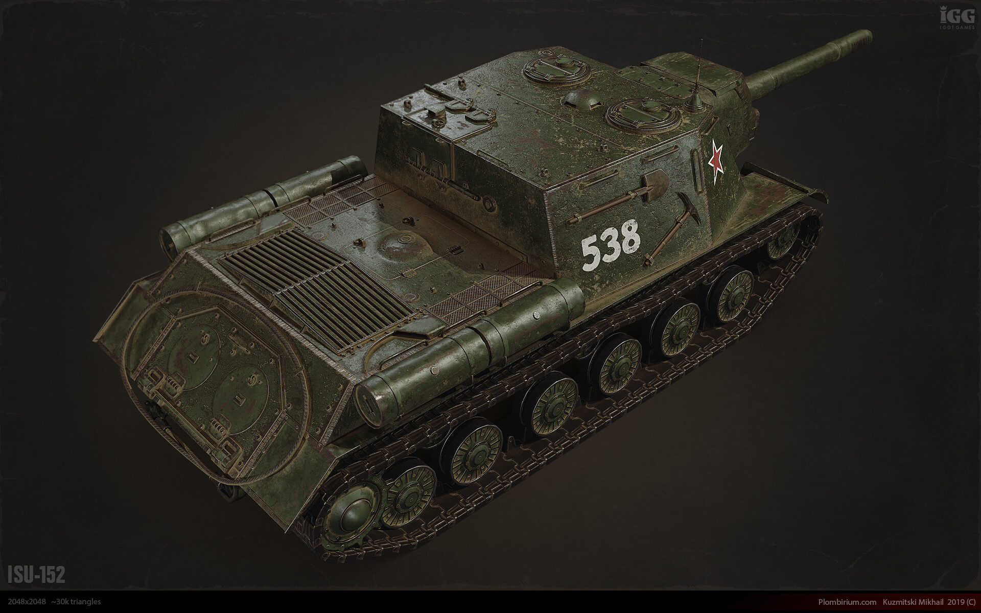 ArtStation - ISU-152