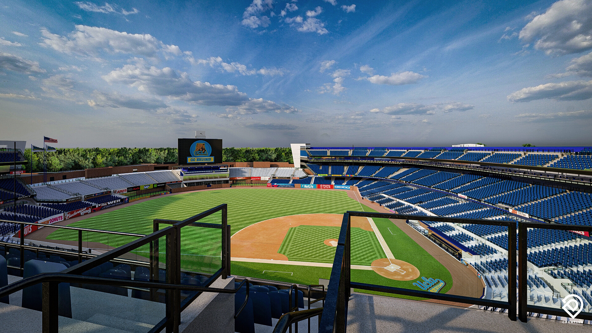 Dragoart3D - Jackie Robinson Stadium