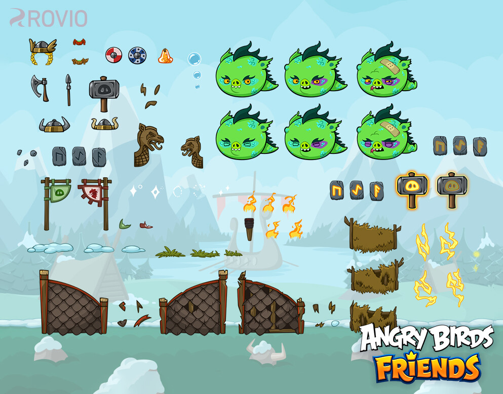 Maria Mustonen - Angry Birds Friends Blocks