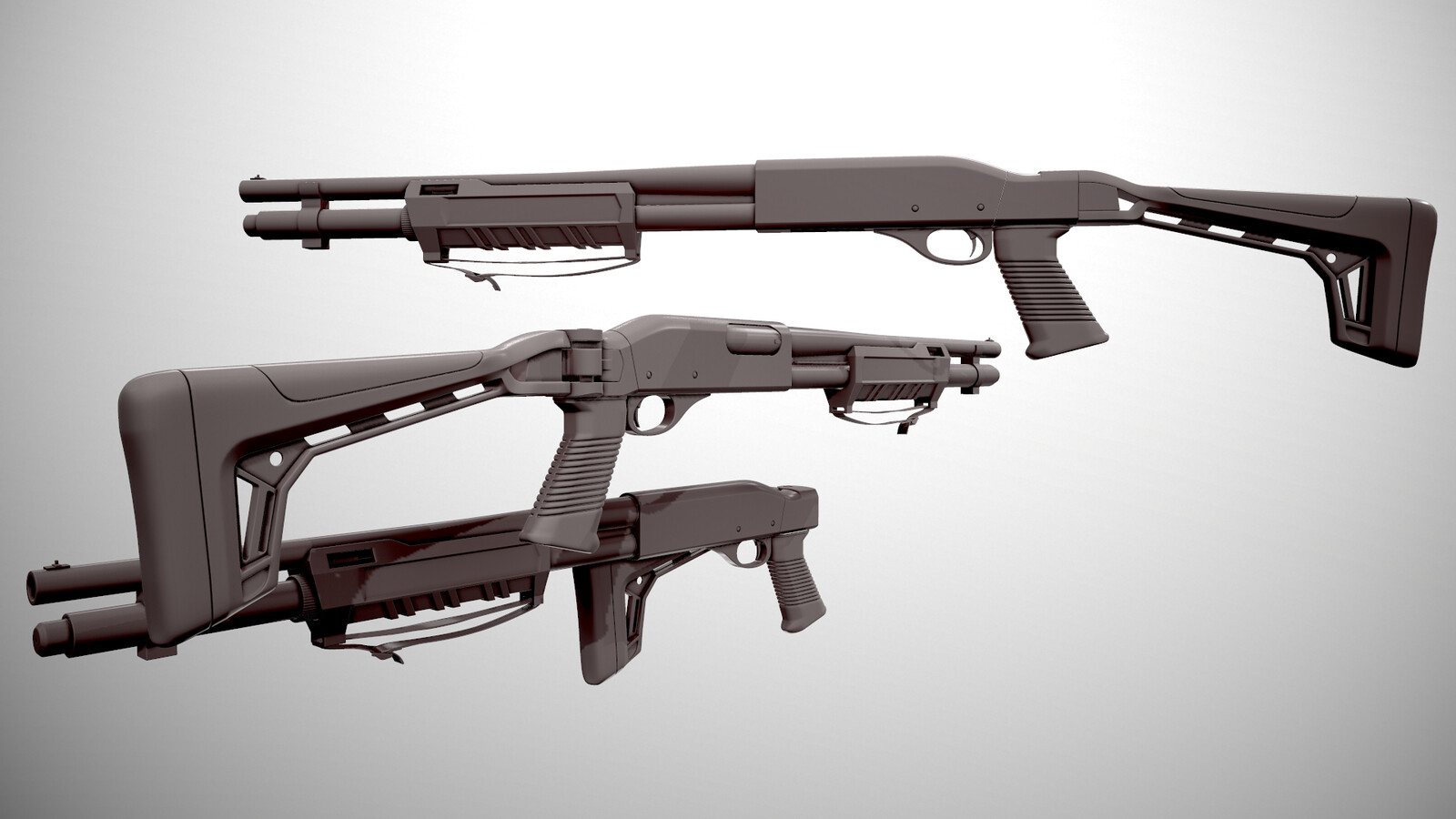 Alexandr Lipin - Remington 870 Side Folder