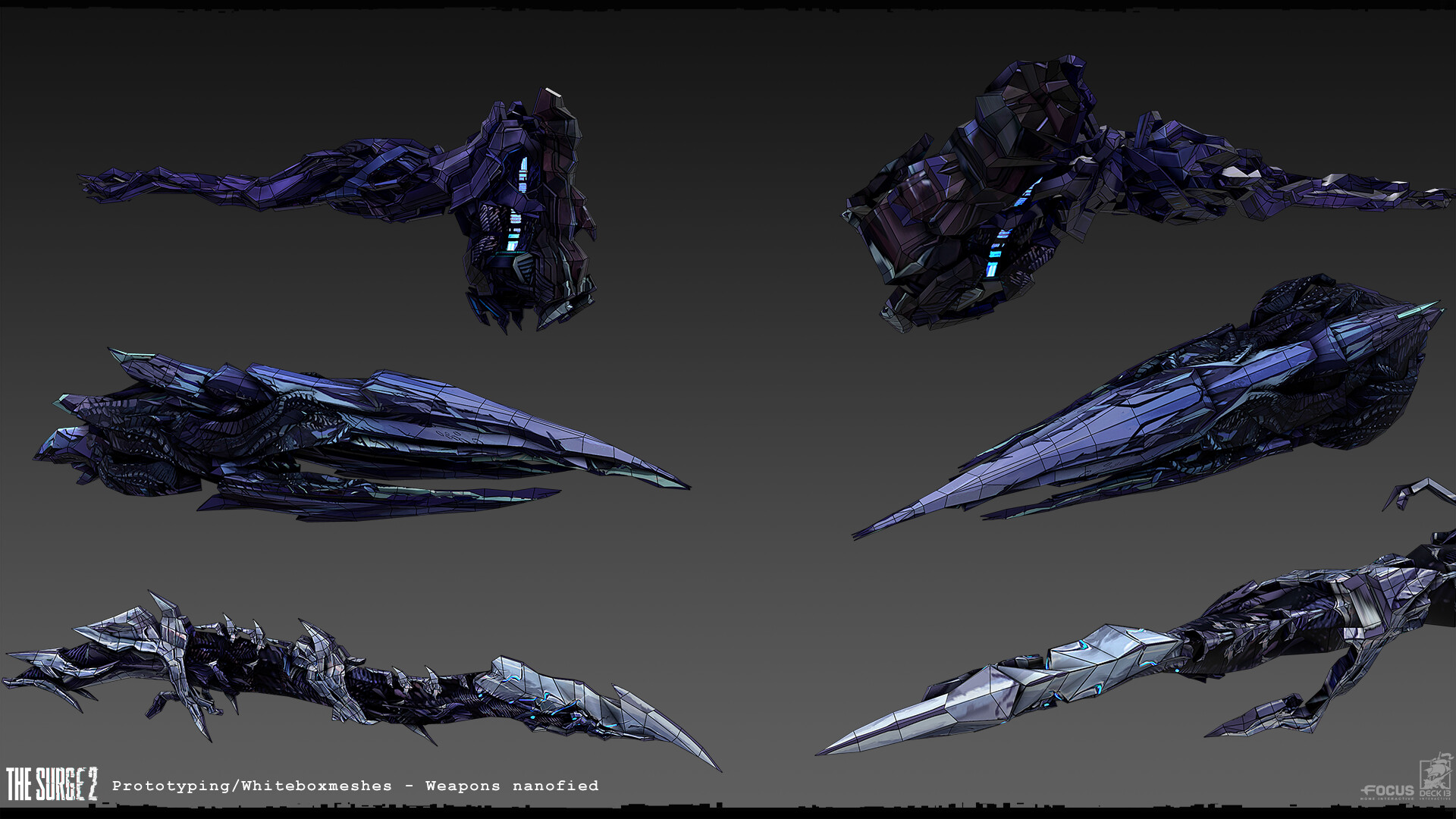 Stefan Hamann - The Surge 2 - NanoWeapons Prototypes/Whiteboxes