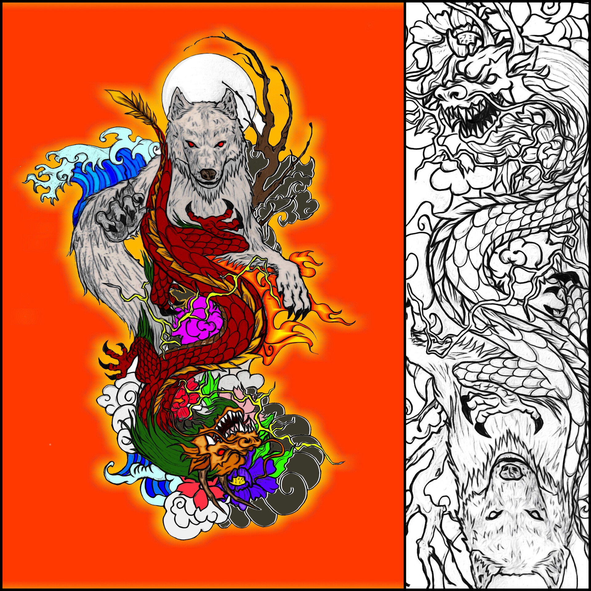 ArtStation - Yakuza style design