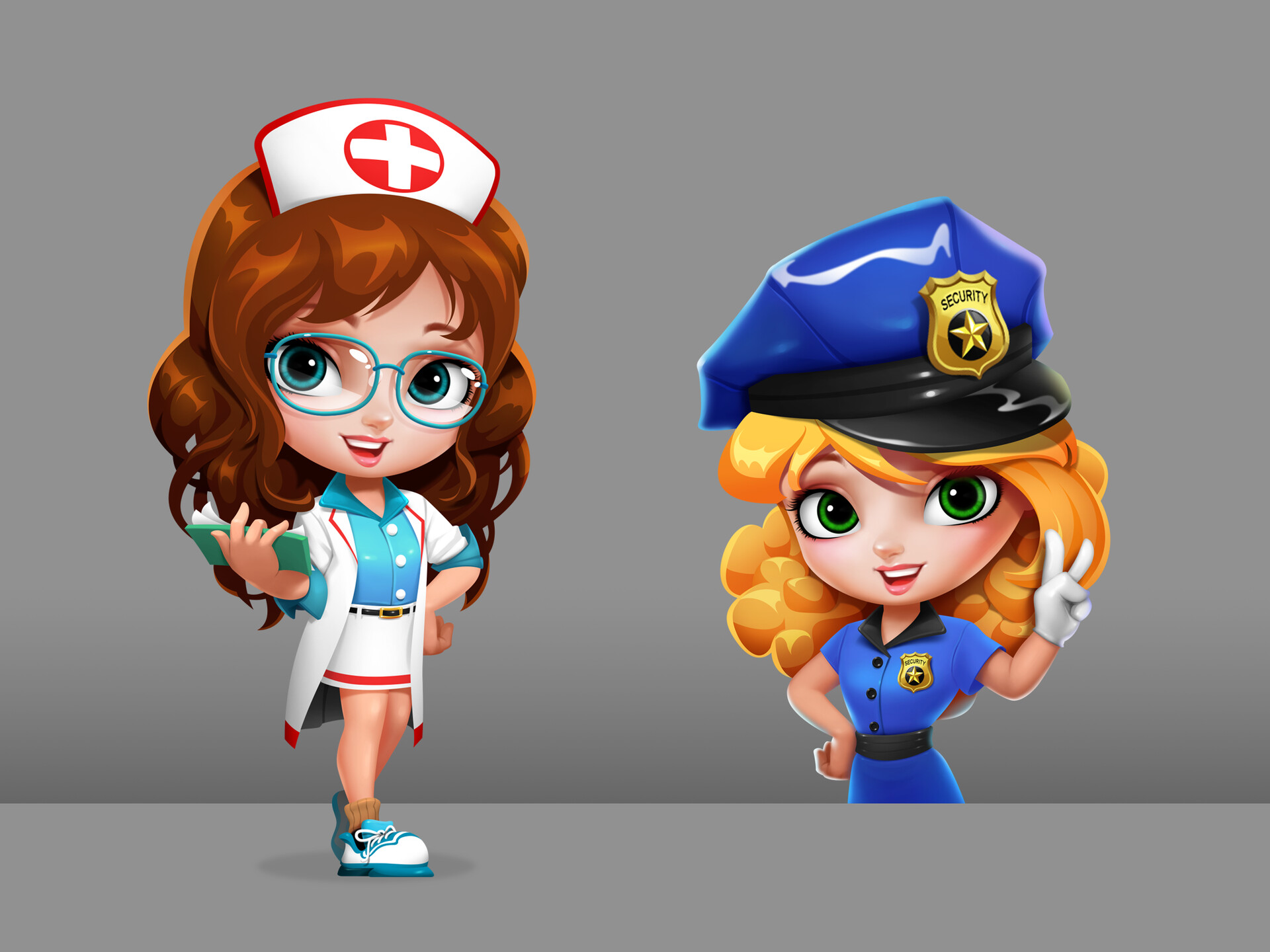 ArtStation - Nurse_Police