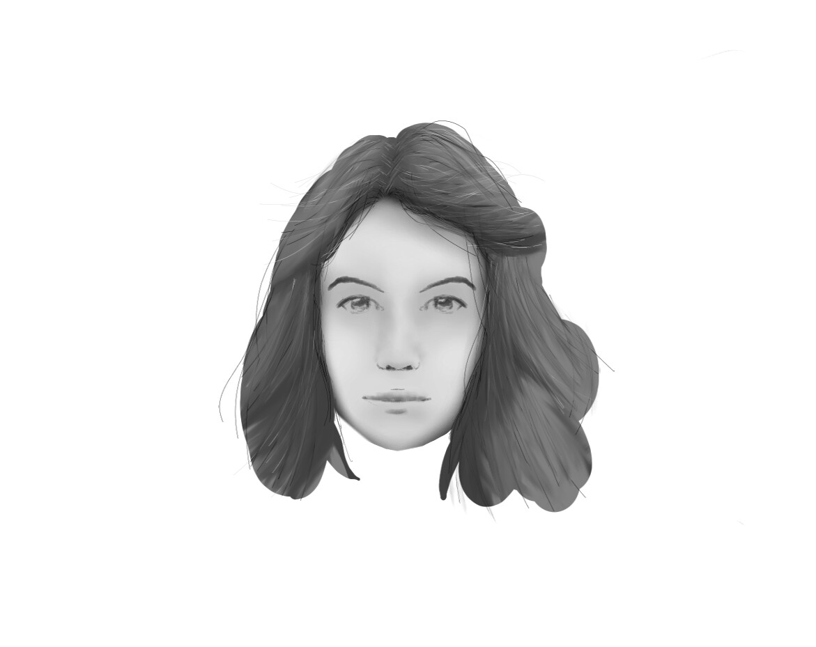 ArtStation - hair experiment