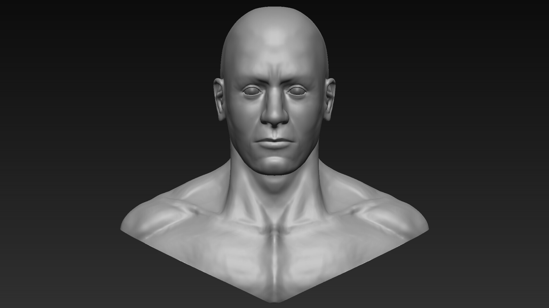 ArtStation - Generic Human Bust, Mateusz Baranowski