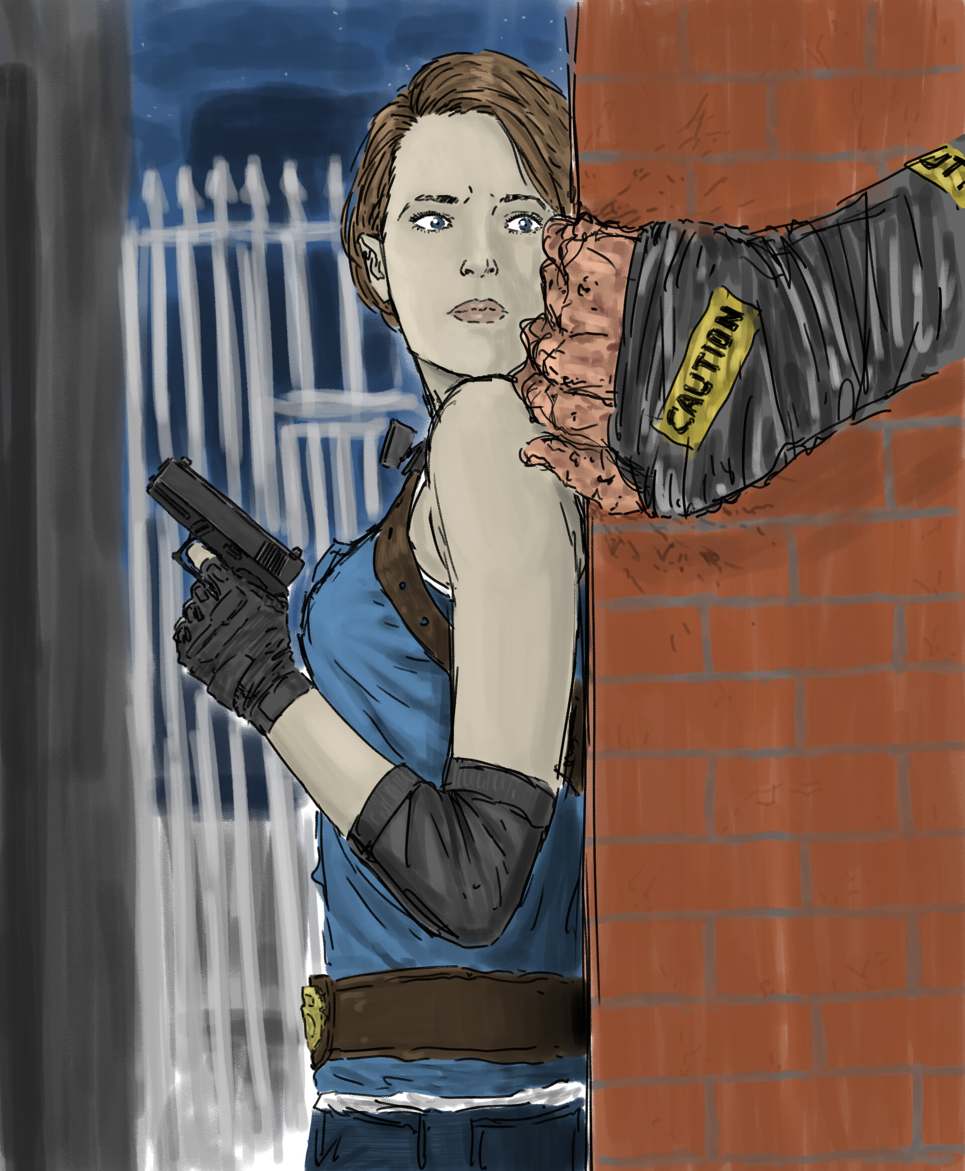 ArtStation - Jill Valentine (Resident Evil 3 Remake)