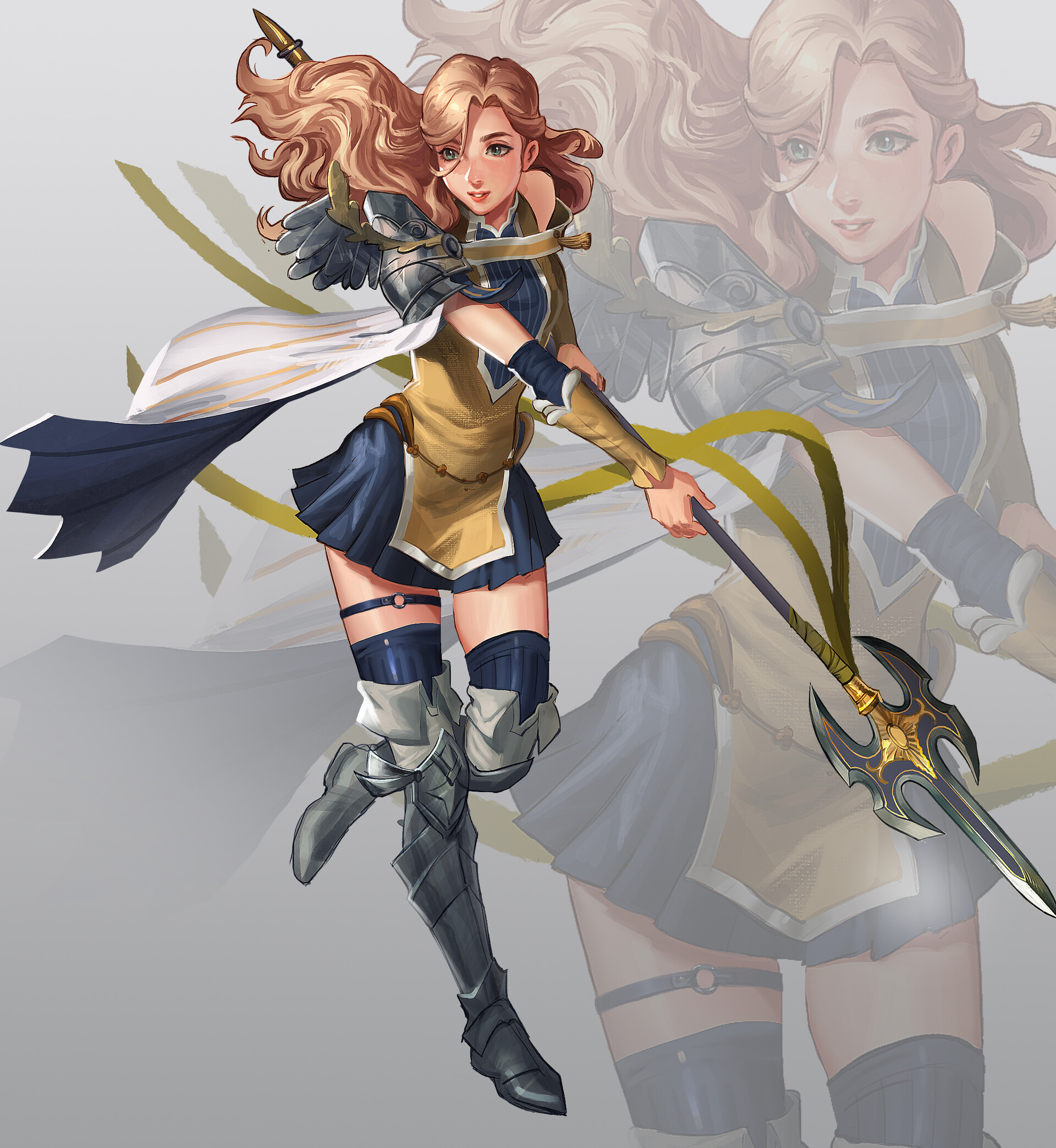 ArtStation - Warrior girl