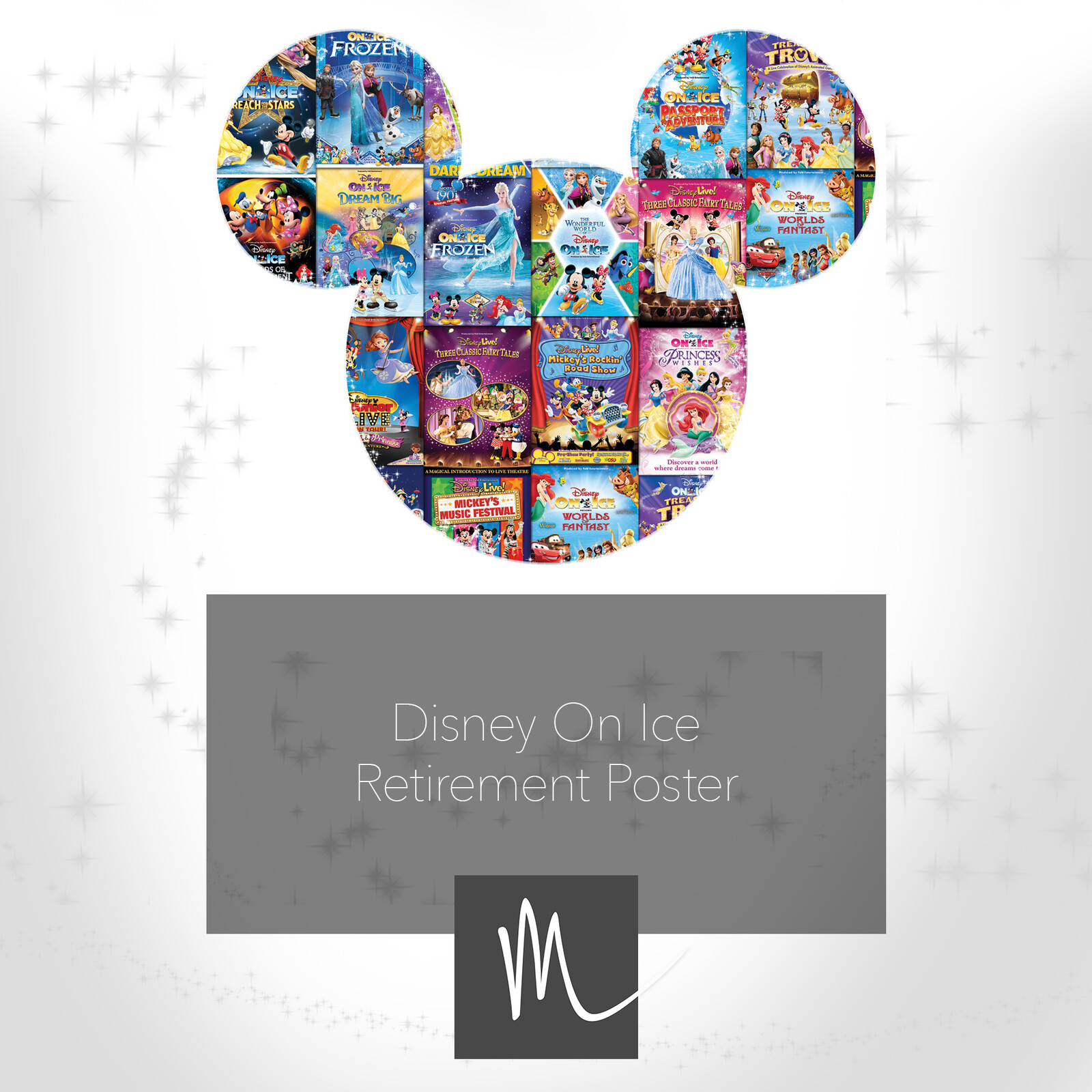 Michael Bertacchi - Disney On Ice Retirement Poster