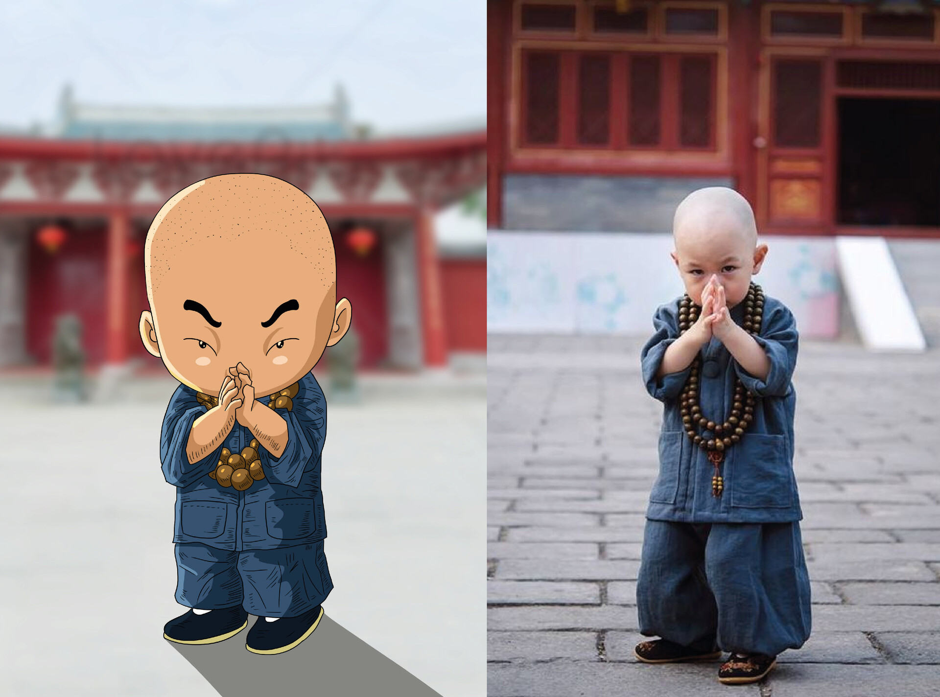 ArtStation - Shaolin kid